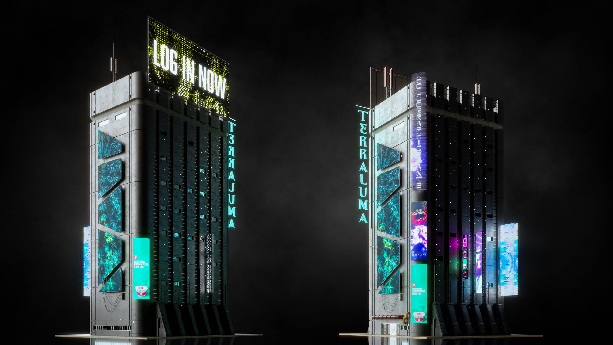 CyberPunk – Premium 3D Assets | KitBash3D