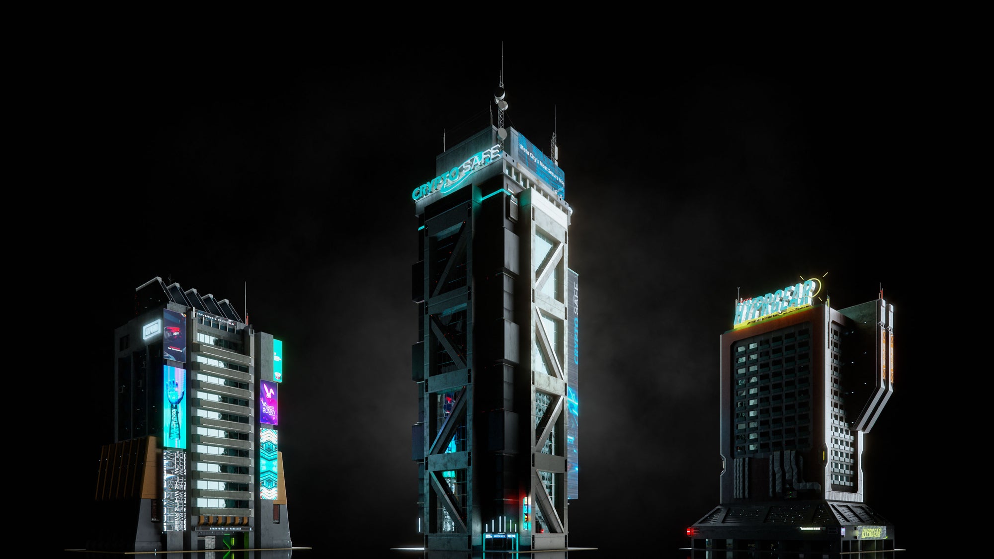 CyberPunk – Premium 3D Assets | KitBash3D