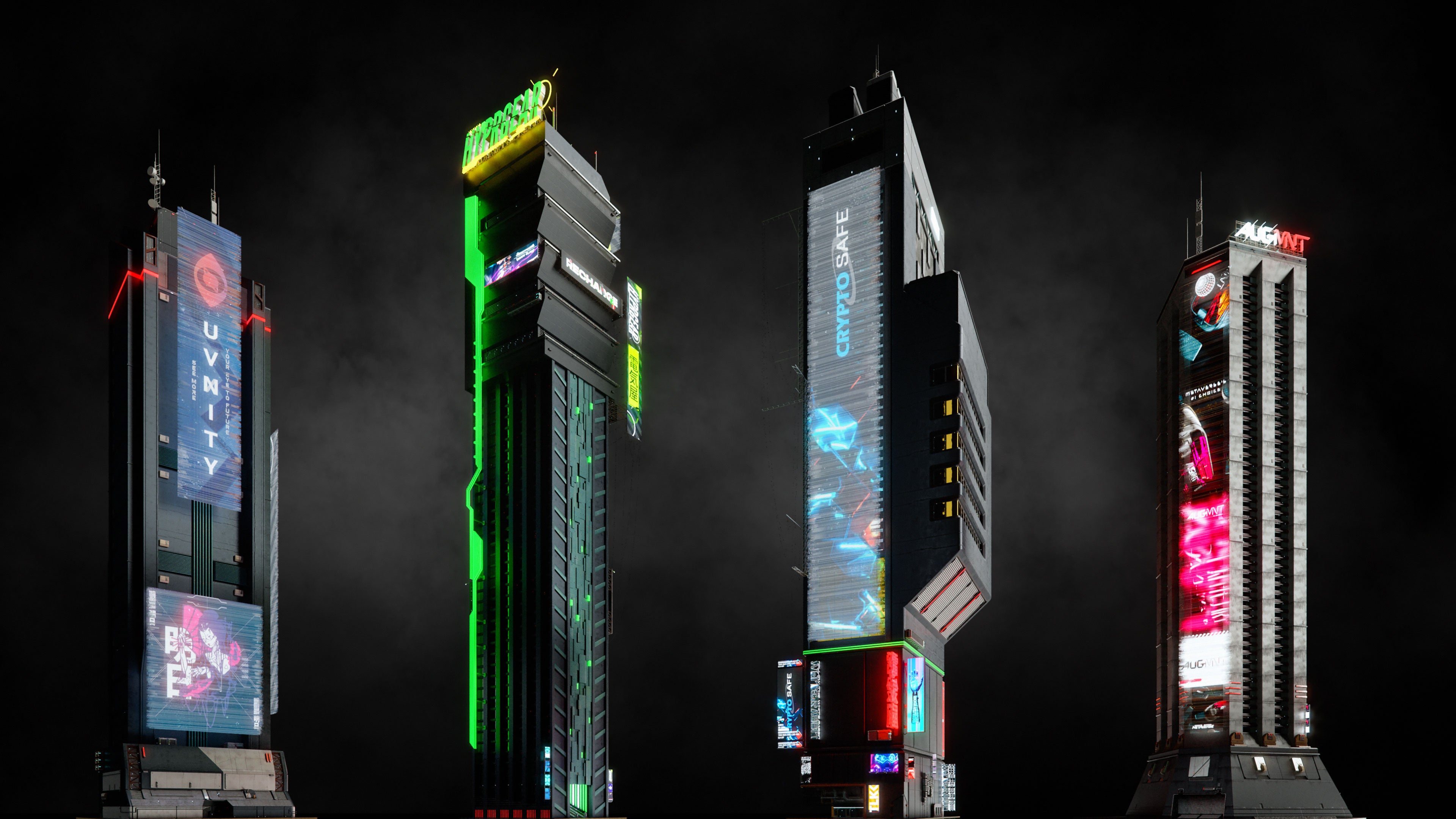 CyberPunk – Premium 3D Assets | KitBash3D