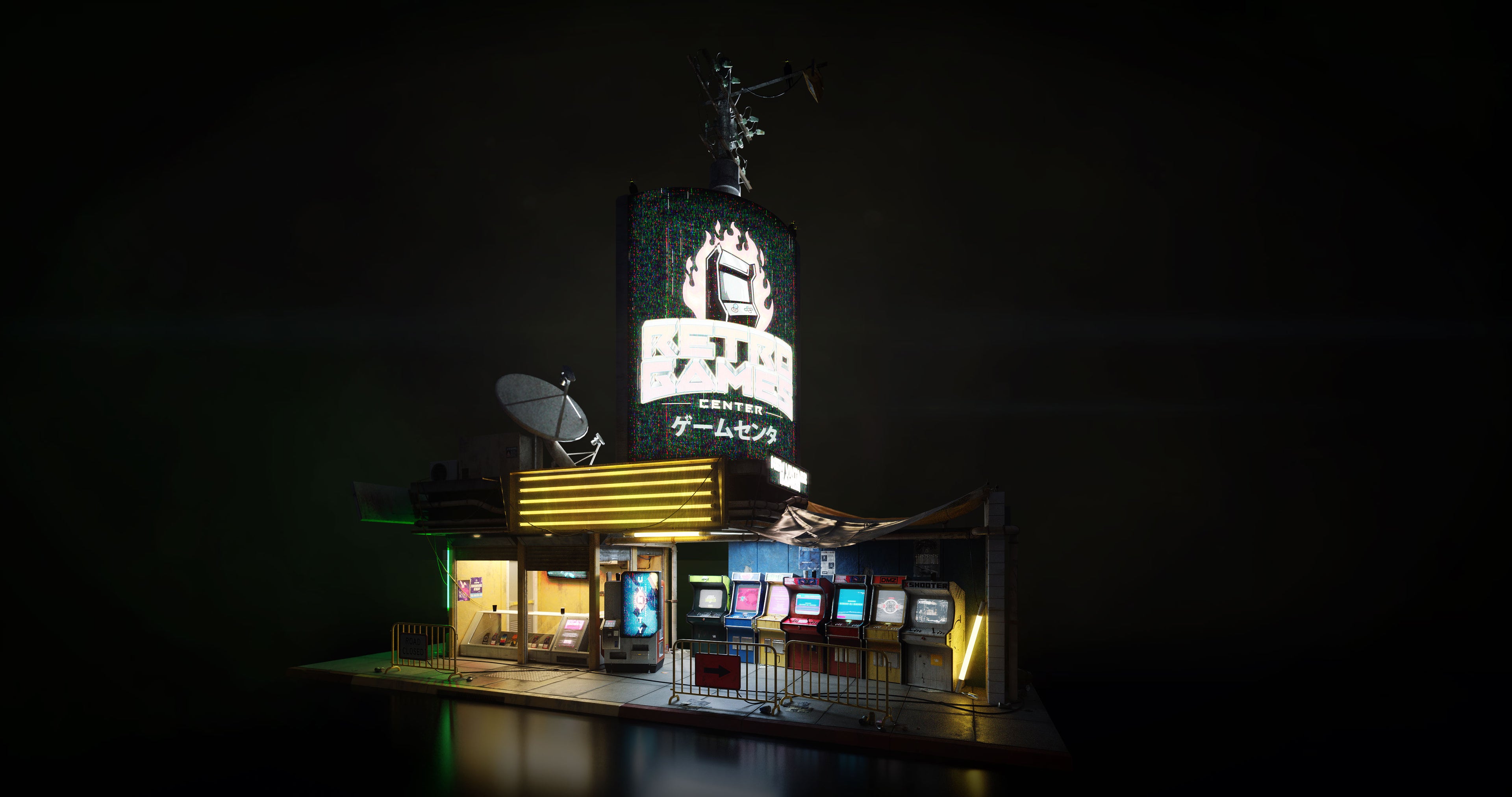 Cyber District – Premium 3D Models and Materials | KitBash3D