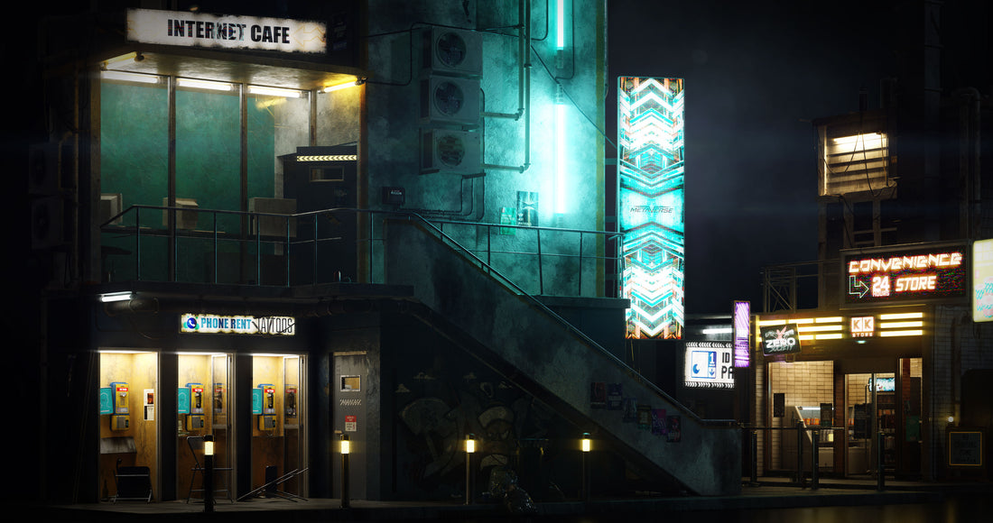 Cyber District – Premium 3D Assets | KitBash3D