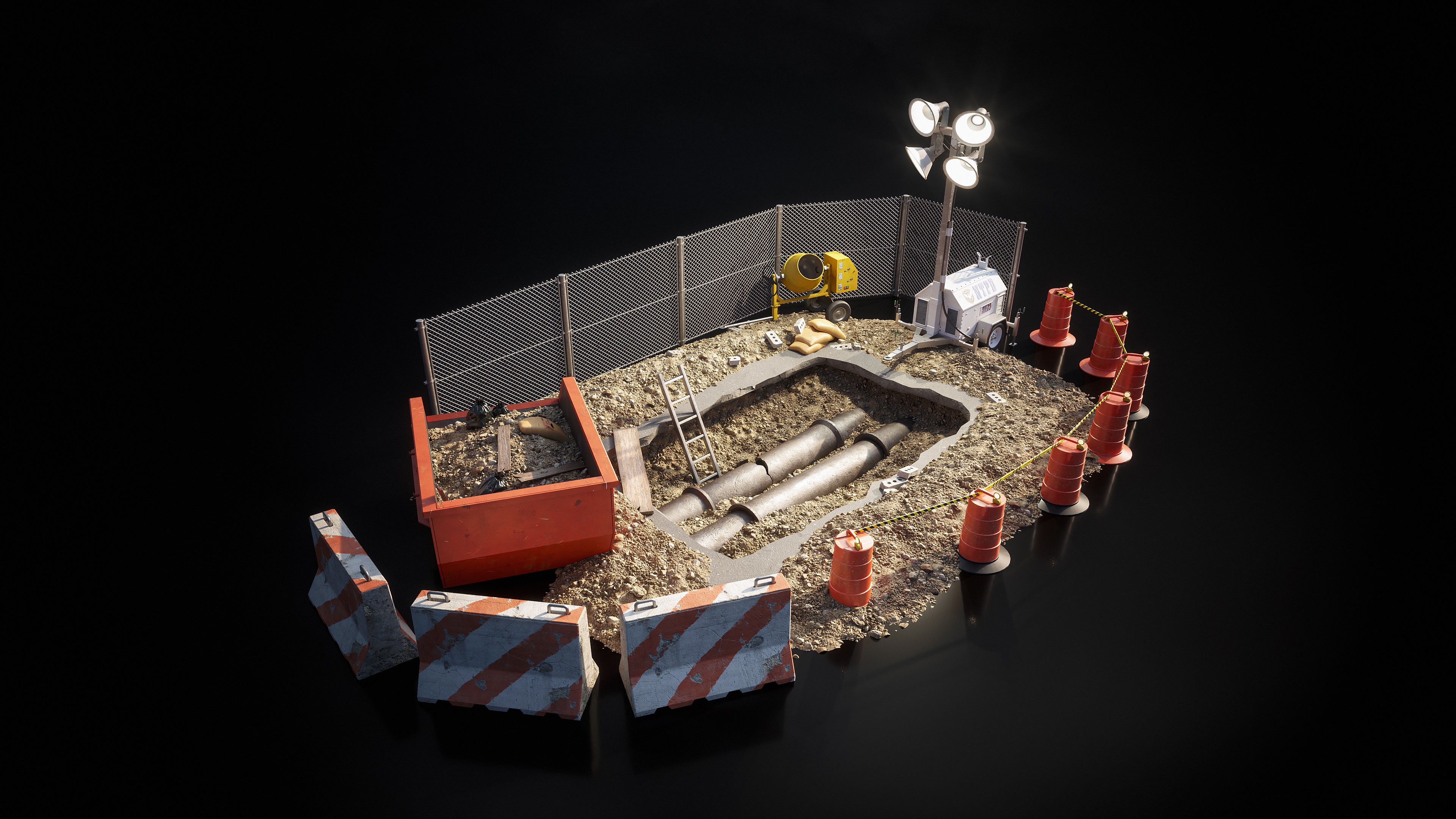 City Streets – Premium 3D Models and Materials | KitBash3D