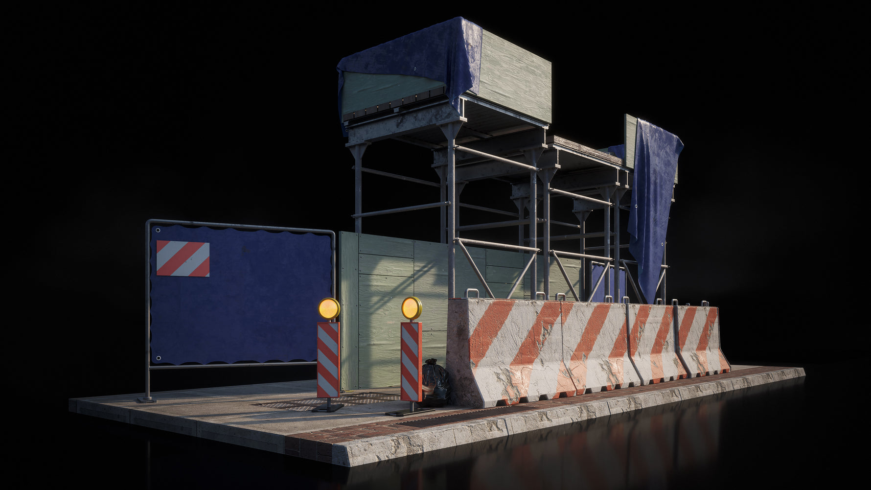 City Streets – Premium 3D Models and Materials | KitBash3D