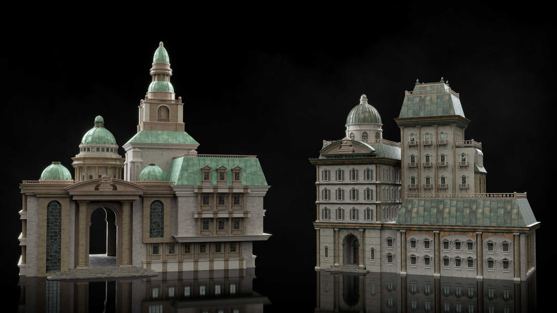 Colonial - Premium 3D Models and Materials | KitBash3D