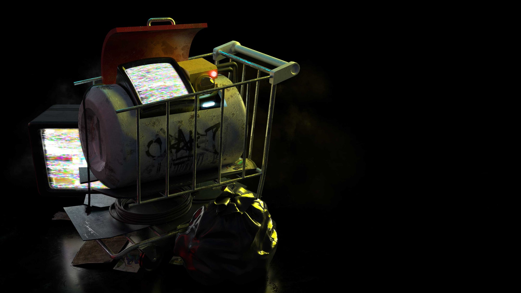 Cyber Streets – Premium 3D Models and Materials | KitBash3D