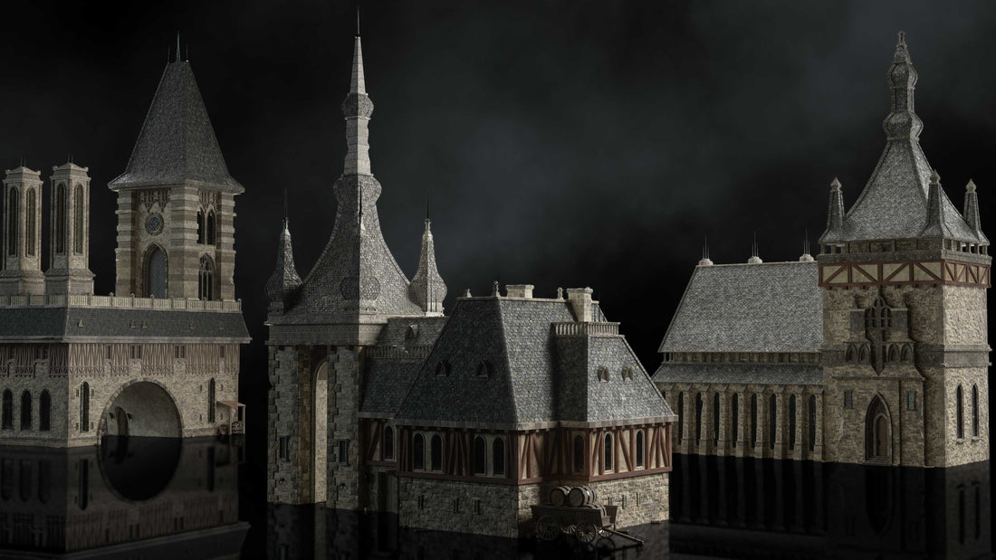 Dark Fantasy - Premium 3D Assets | KitBash3D