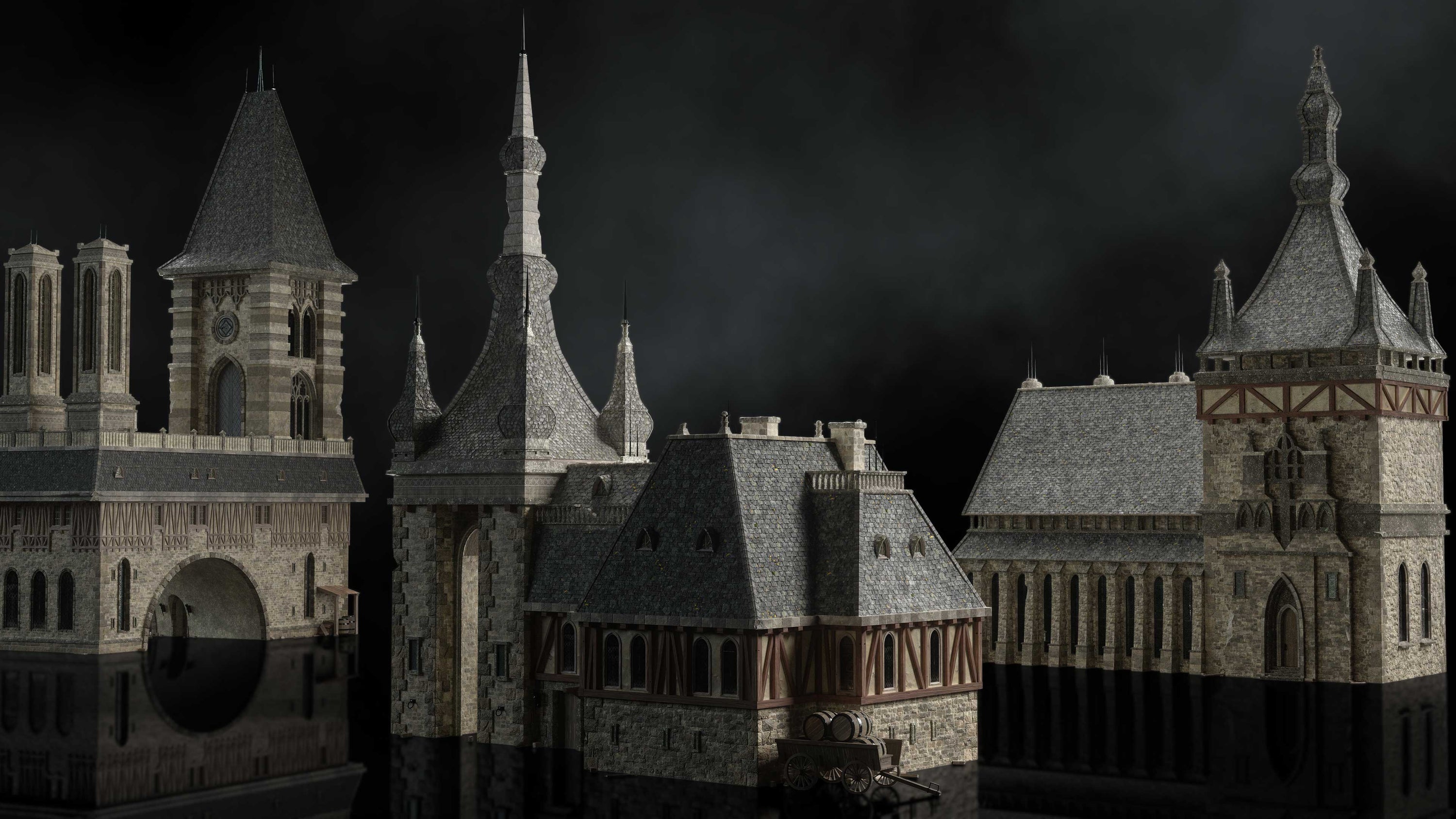 Dark Fantasy - Premium 3D Assets | KitBash3D