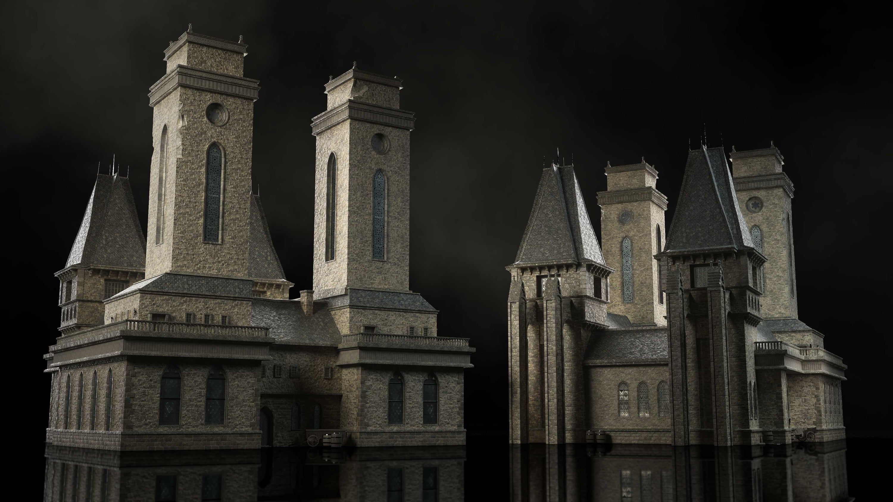 Dark Fantasy - Premium 3D Assets | KitBash3D