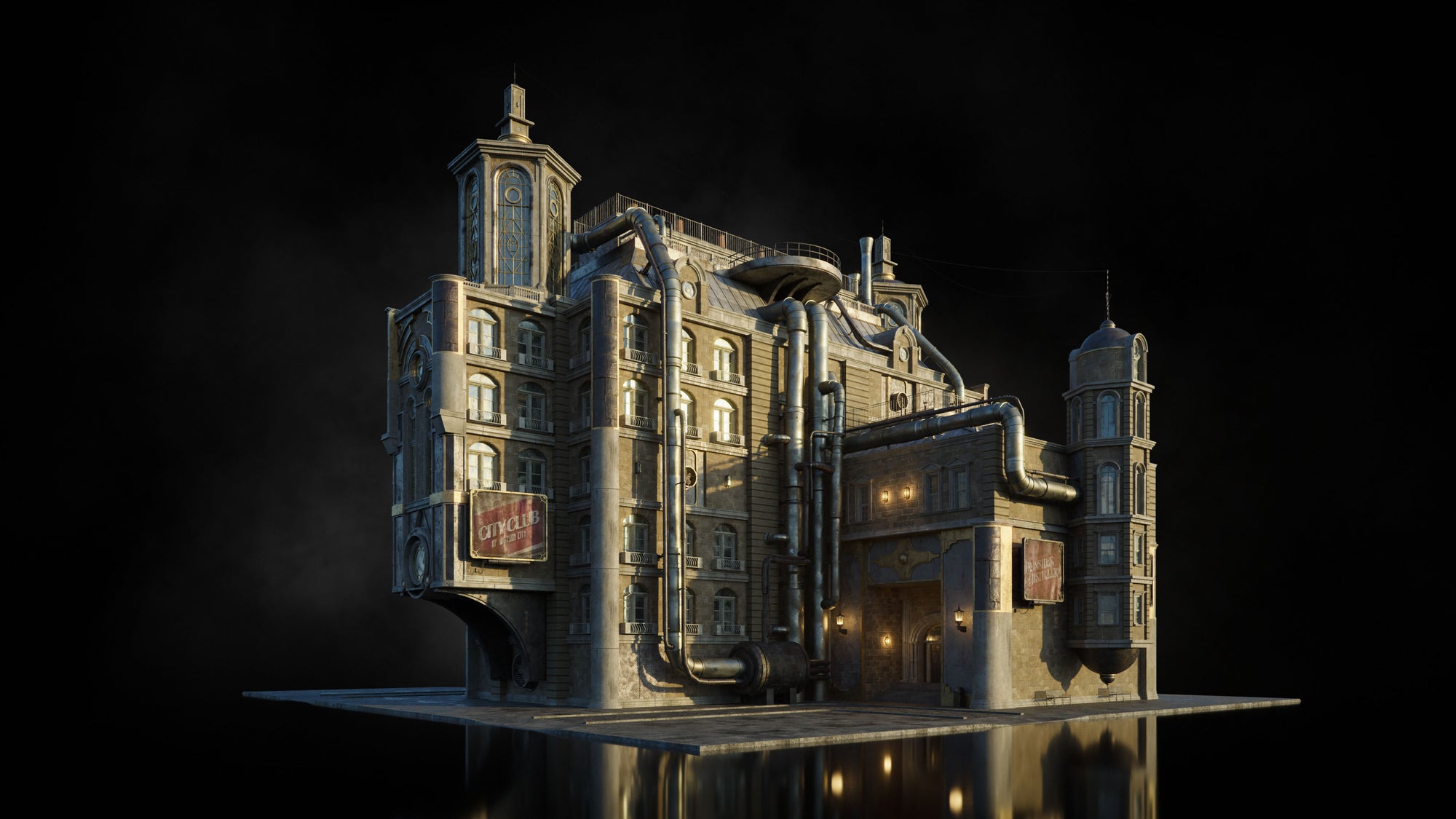 DieselPunk – Premium 3D Models and Materials | KitBash3D