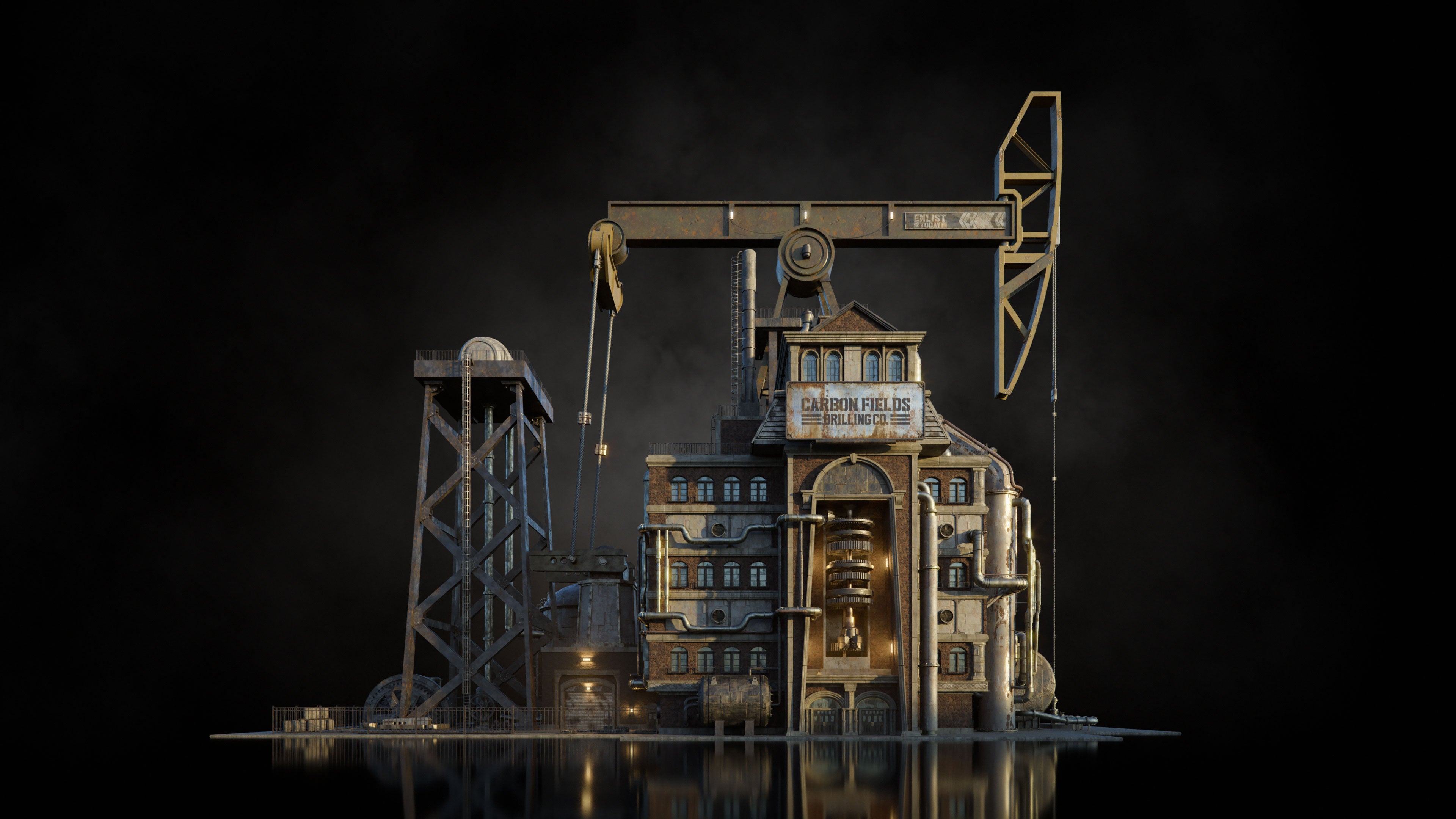 DieselPunk – Premium 3D Models and Materials | KitBash3D