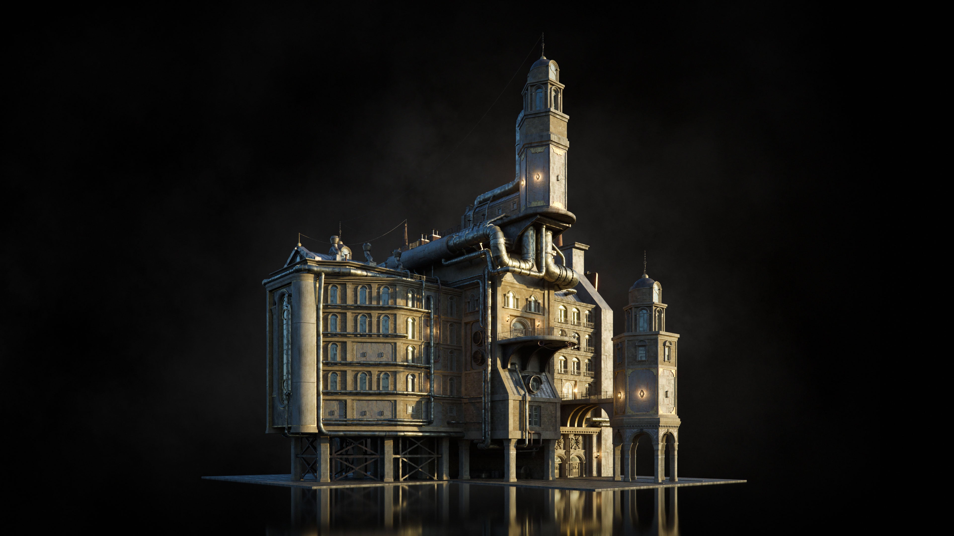 DieselPunk – Premium 3D Models and Materials | KitBash3D