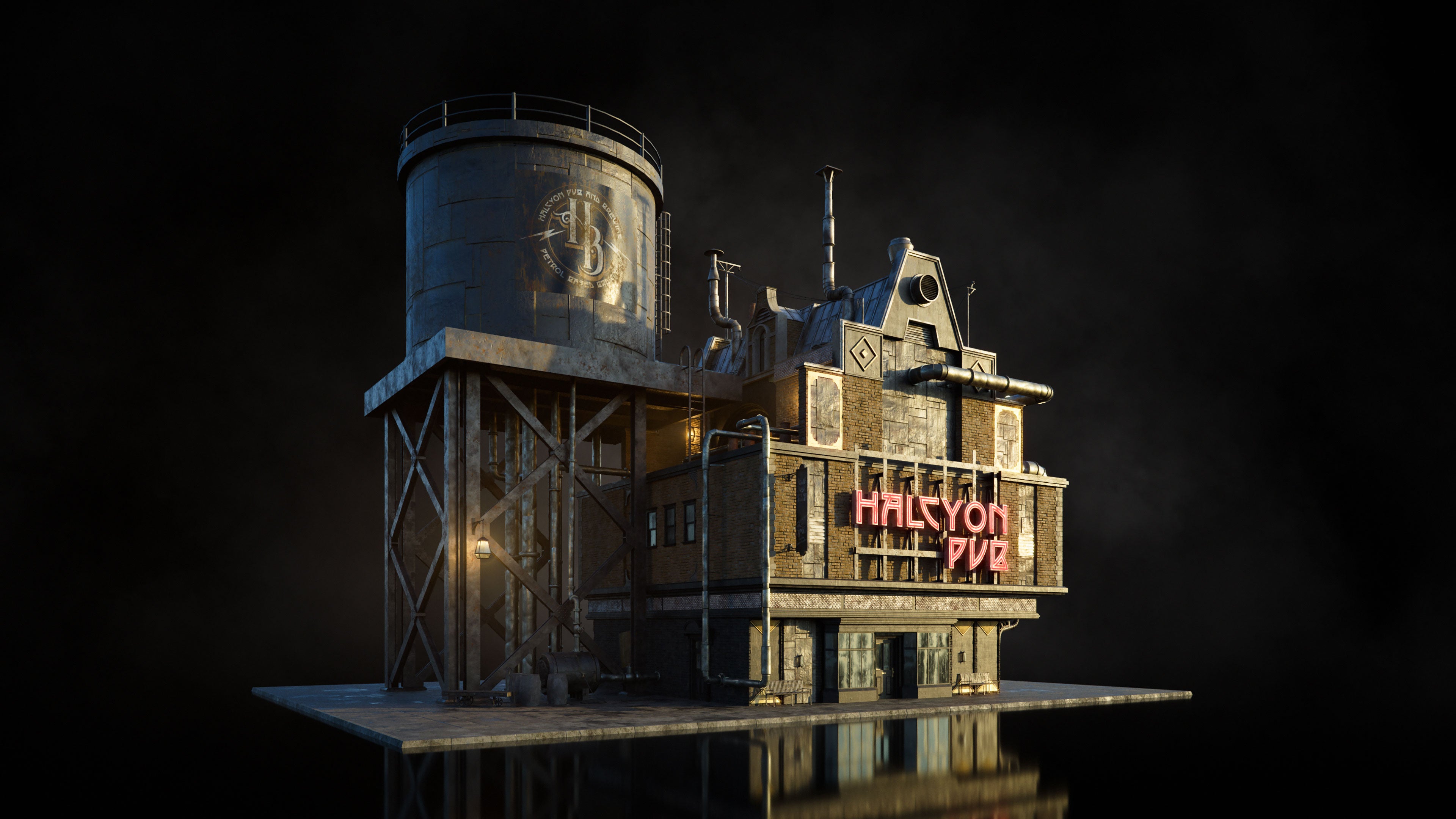 DieselPunk – Premium 3D Models and Materials | KitBash3D