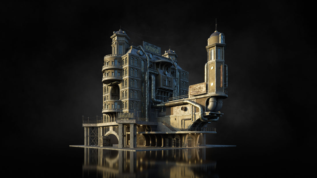 DieselPunk – Premium 3D Models and Materials | KitBash3D