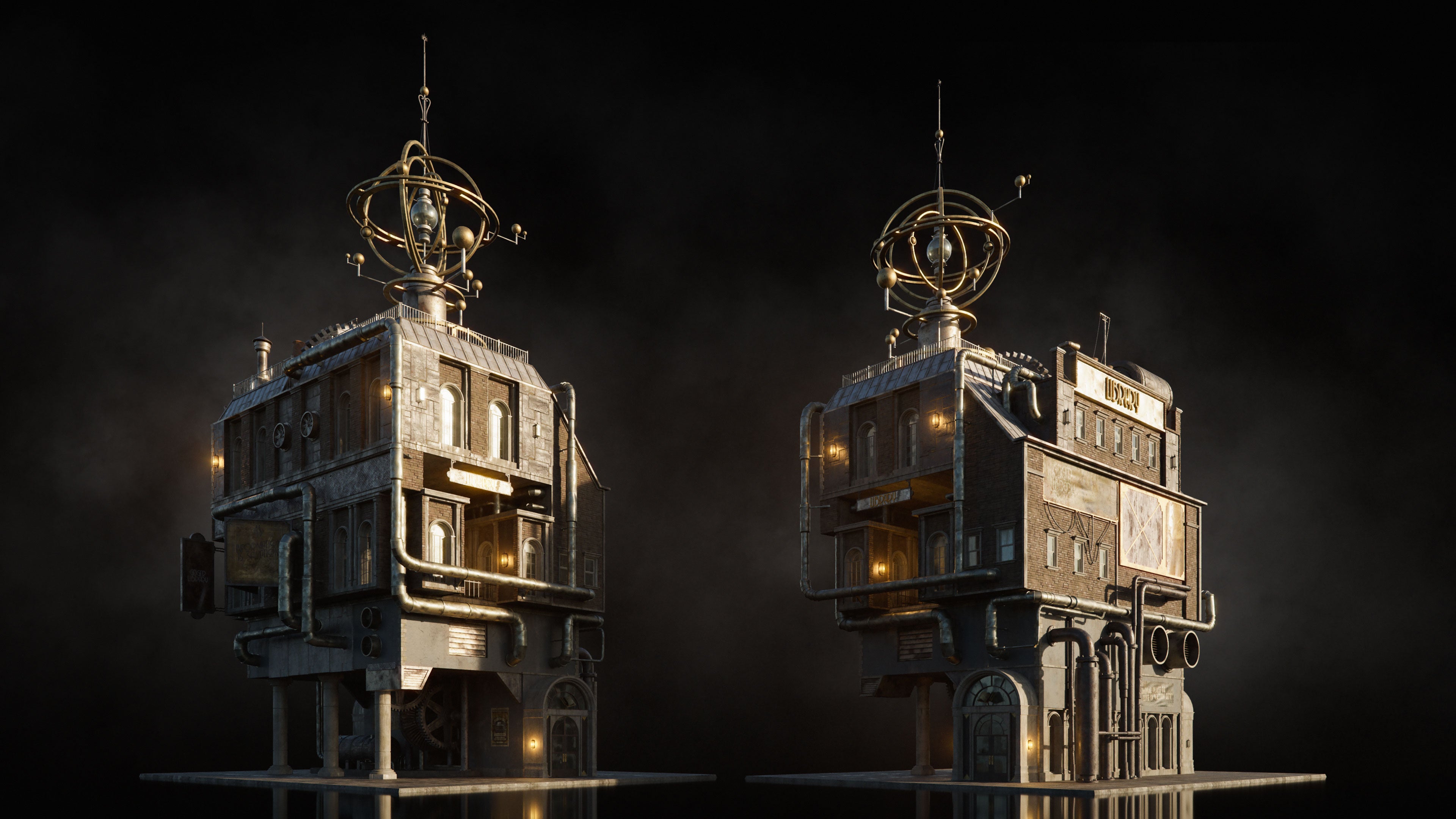 DieselPunk – Premium 3D Models and Materials | KitBash3D