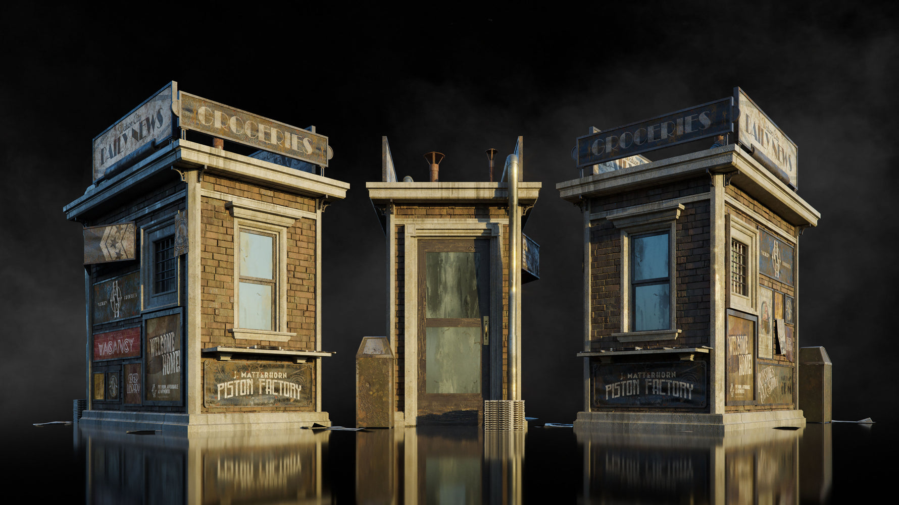 DieselPunk – Premium 3D Assets | KitBash3D