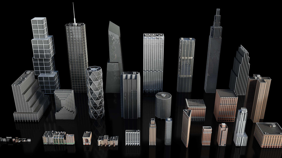 Every City - Premium 3D Models and Materials | KitBash3D