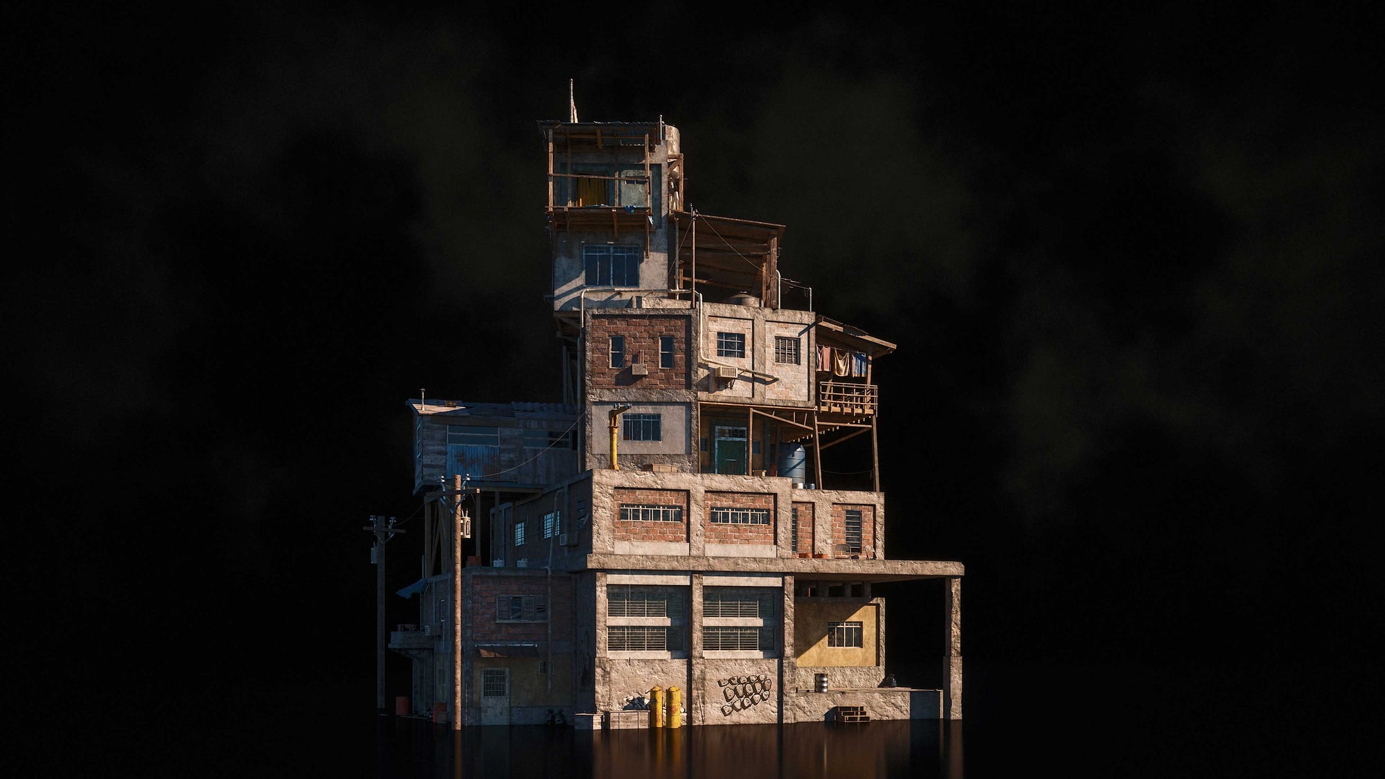 Favelas – Premium 3D Models and Materials | KitBash3D