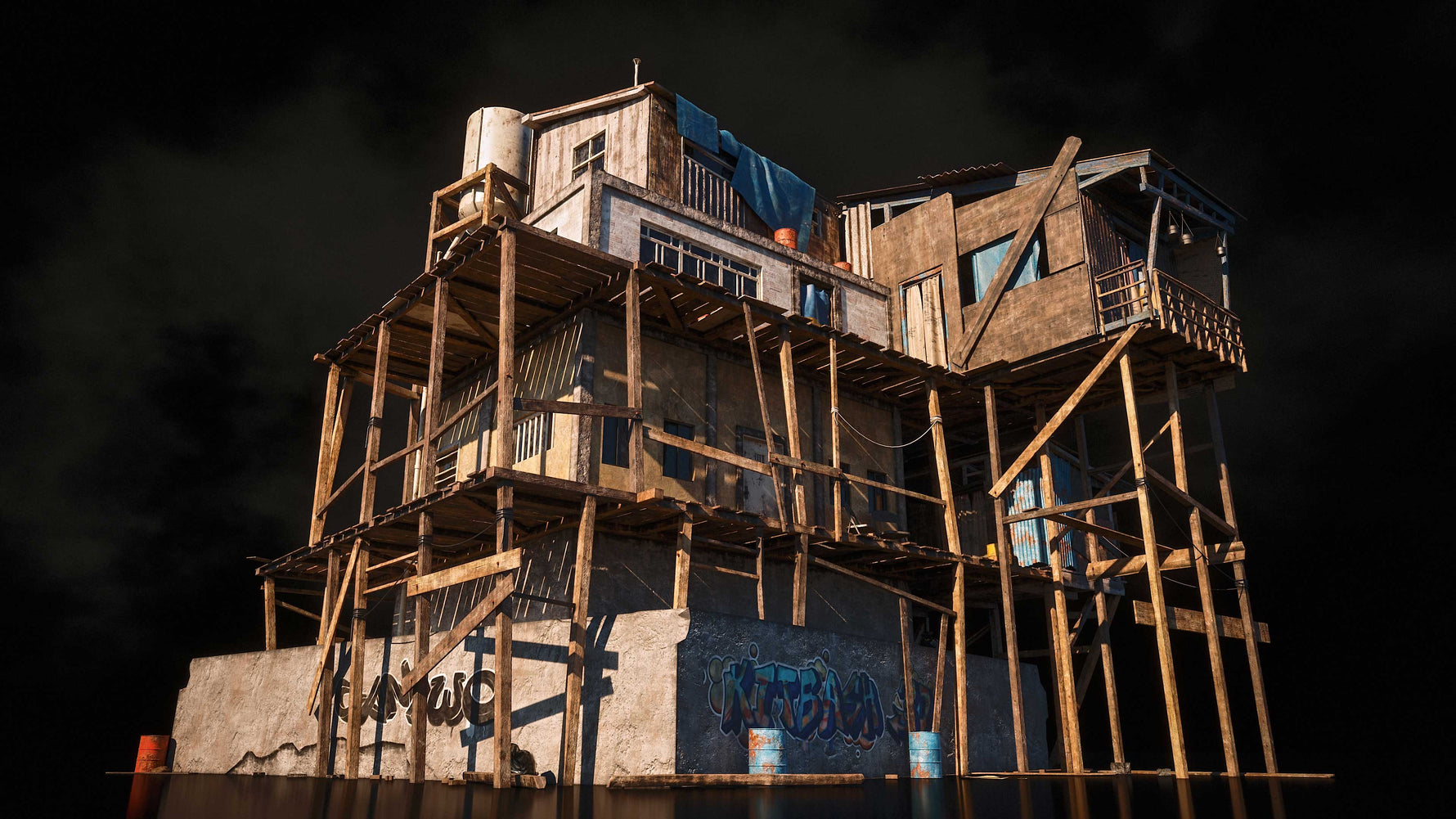 Favelas – Premium 3D Models and Materials | KitBash3D