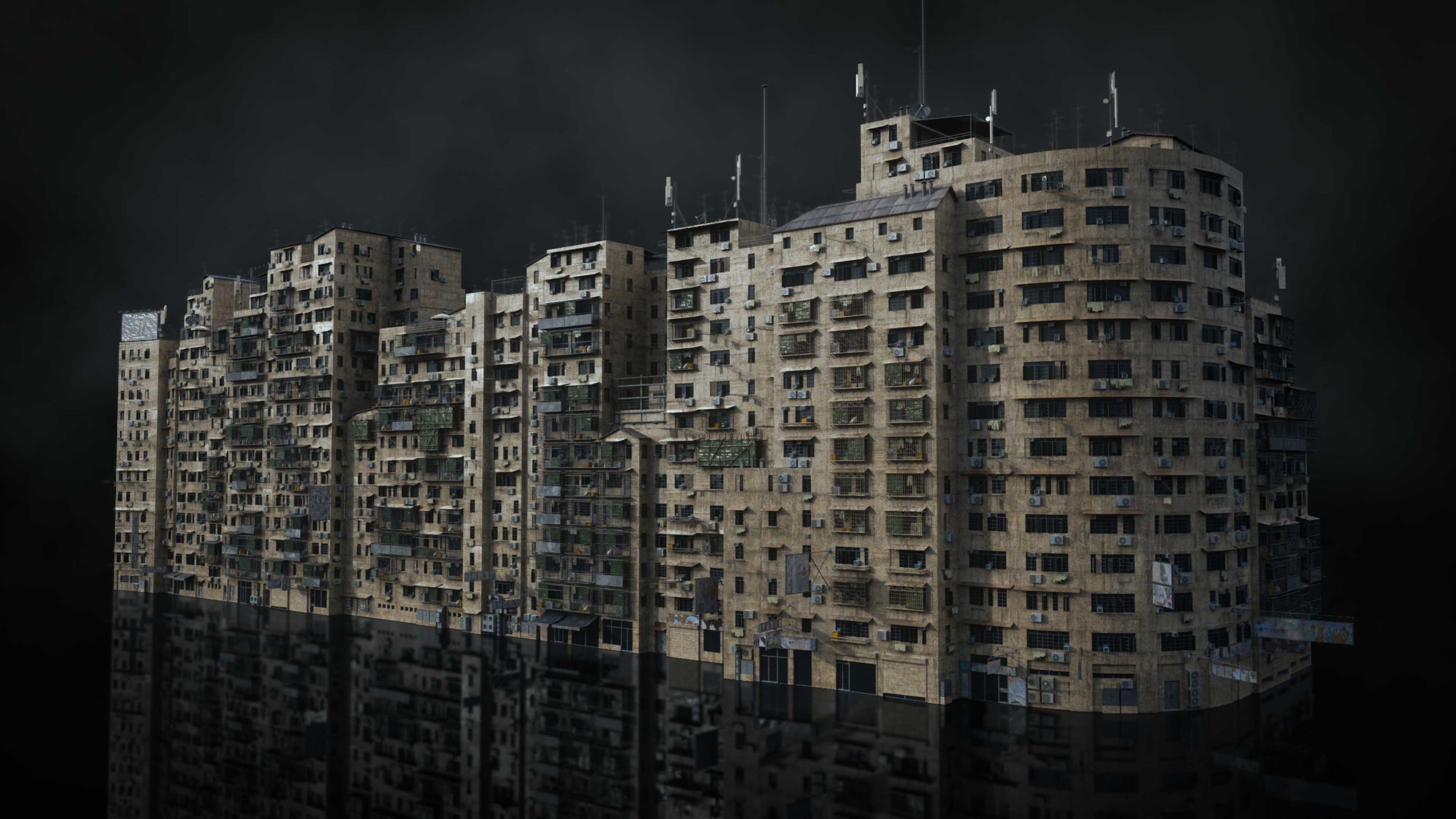 Future Slums – Premium 3D Models and Materials | KitBash3D