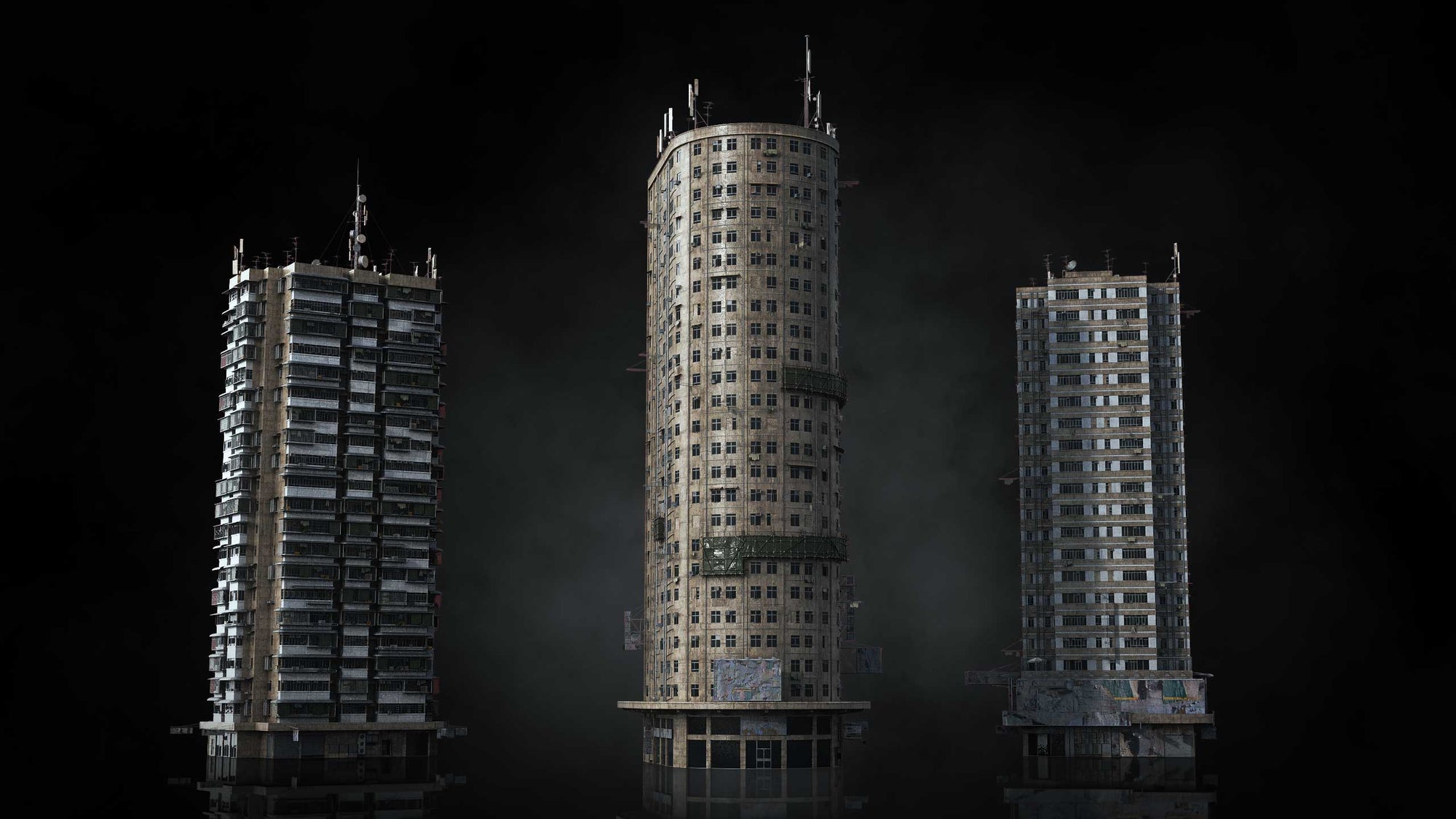 Future Slums – Premium 3D Models and Materials | KitBash3D