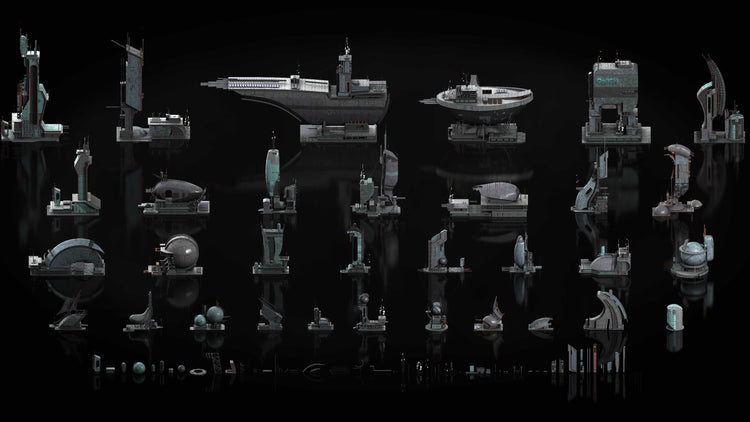 Heavy Metal – Premium 3D Models and Materials | KitBash3D