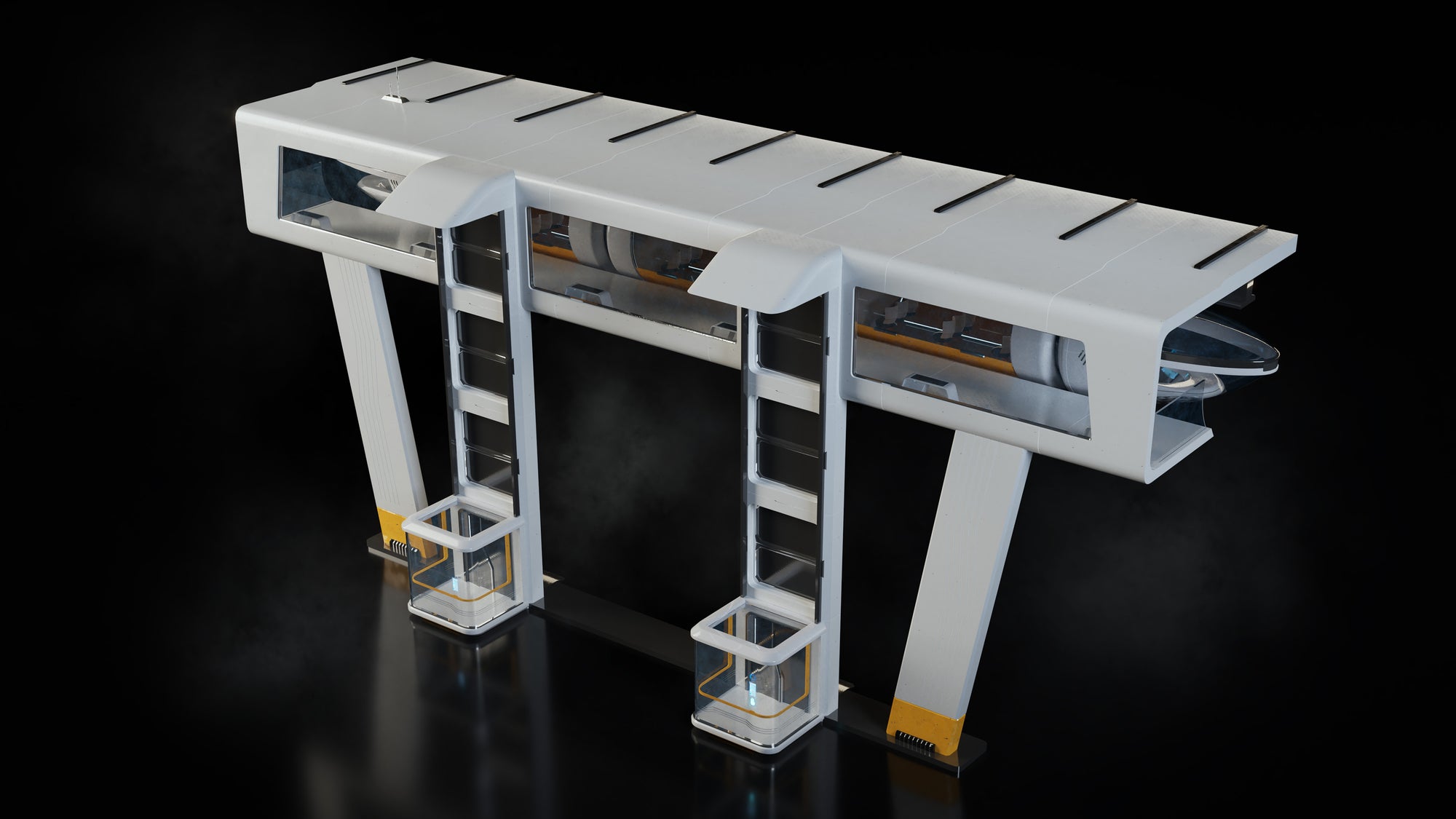 High Tech Streets – Premium 3D Models and Materials | KitBash3D