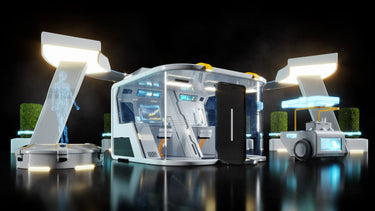 High Tech Streets – Premium 3D Models and Materials | KitBash3D