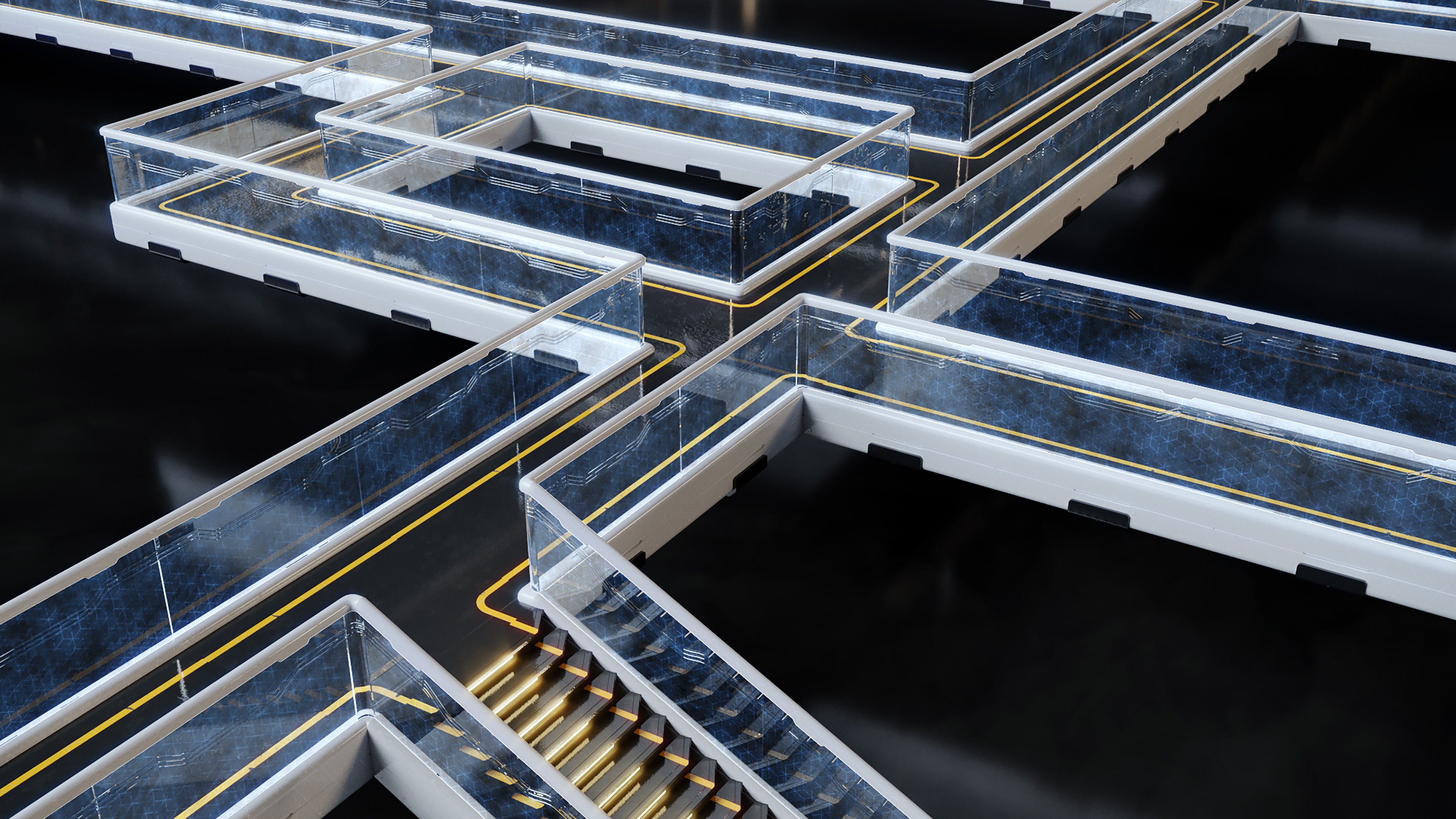 High Tech Streets – Premium 3D Models and Materials | KitBash3D