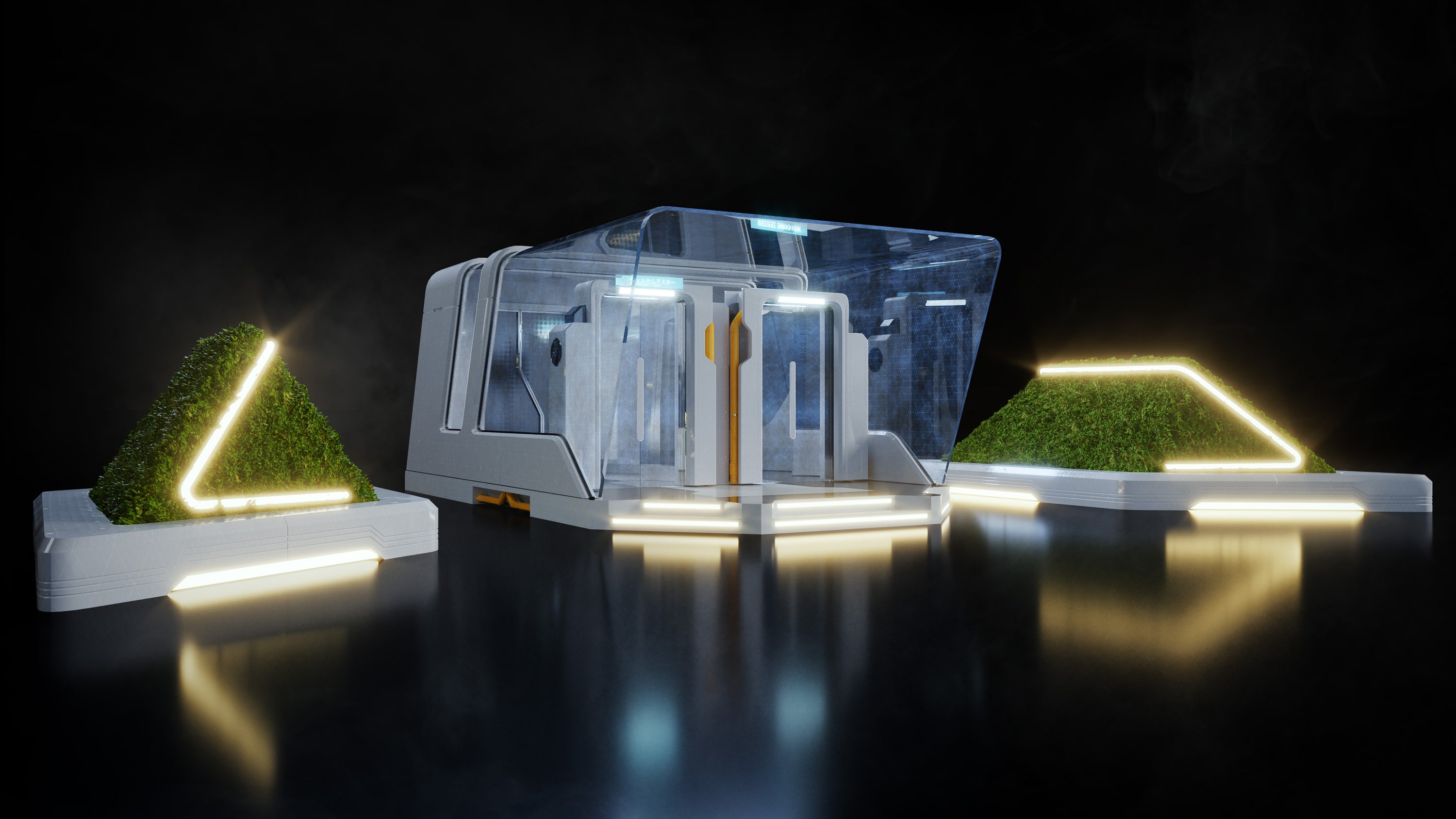 High Tech Streets – Premium 3D Models and Materials | KitBash3D