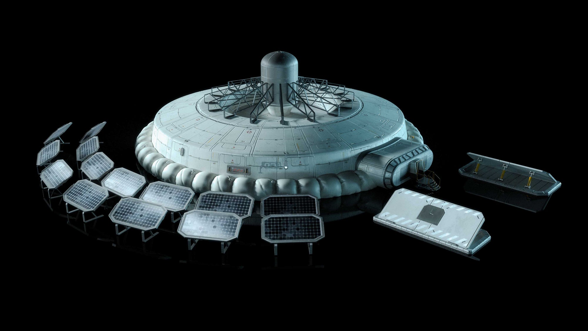 Lunar Base - Premium 3D Models and Materials | KitBash3D