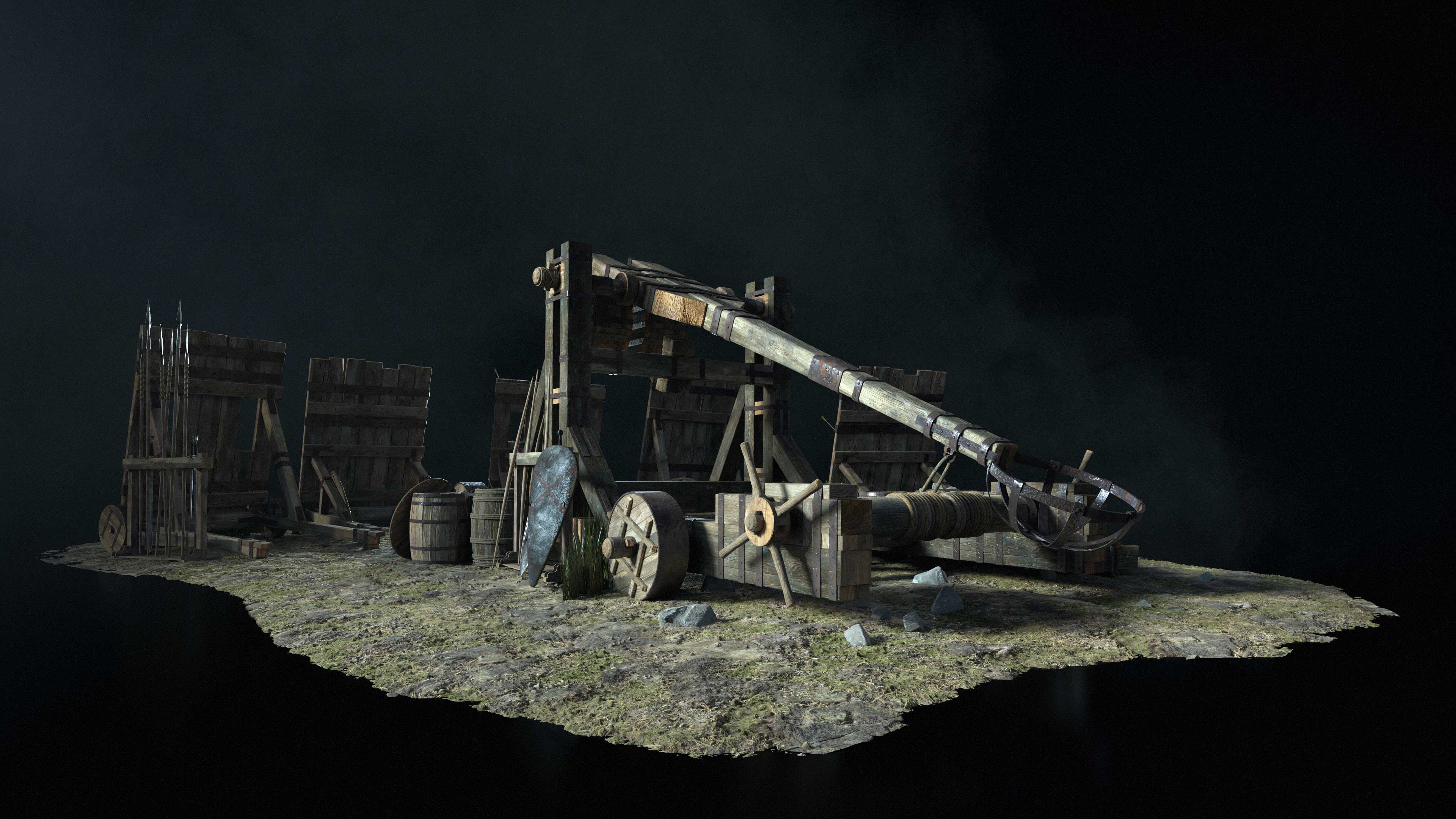 Medieval Siege – Premium 3D Models and Materials | KitBash3D