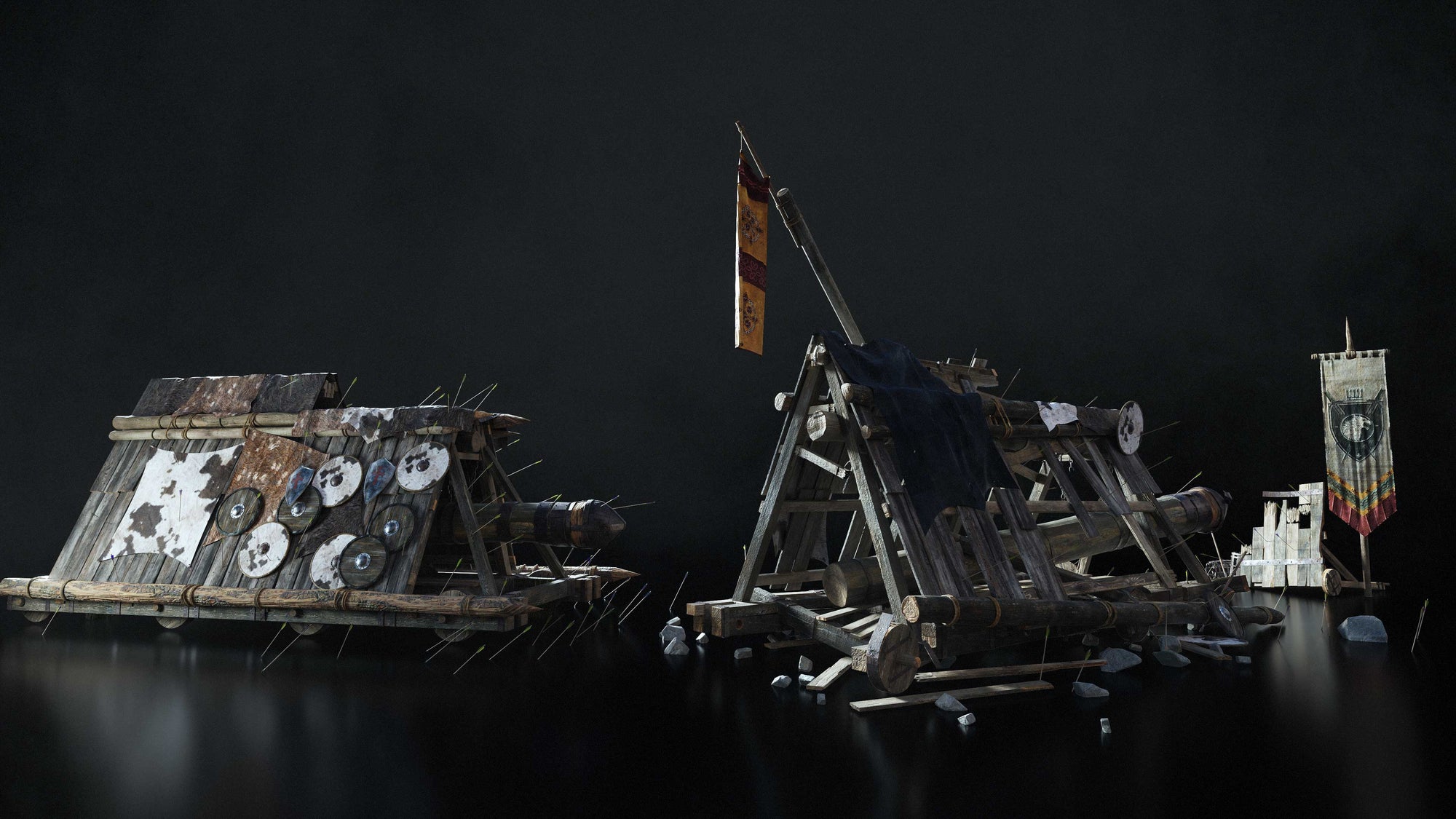 Medieval Siege – Premium 3D Models and Materials | KitBash3D