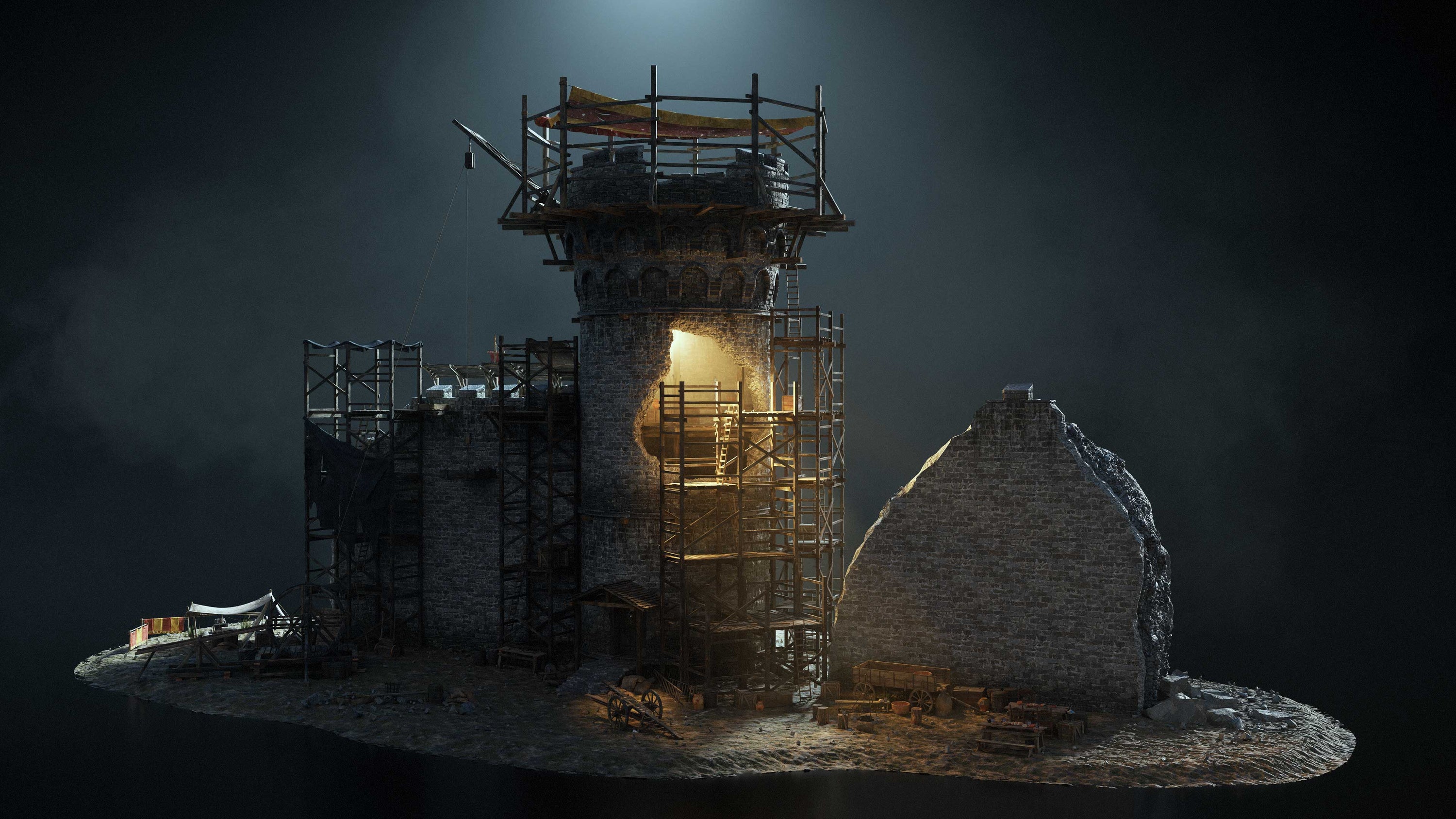 Medieval Siege – Premium 3D Models and Materials | KitBash3D