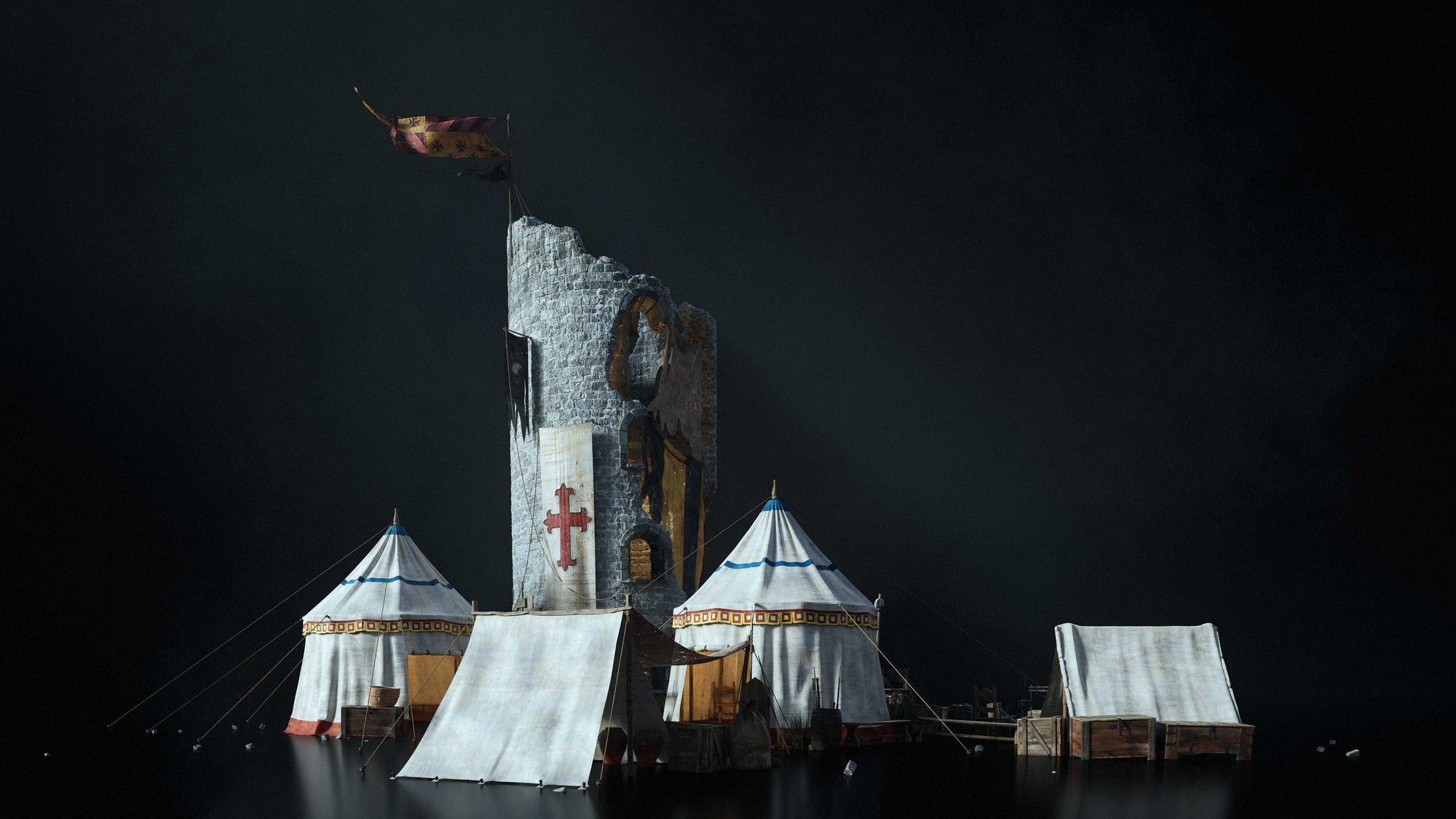 Medieval Siege – Premium 3D Models and Materials | KitBash3D