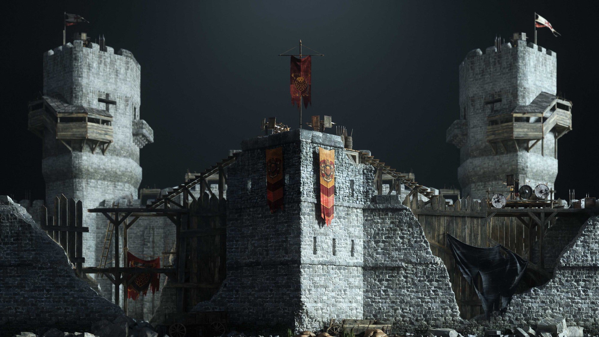 Medieval Siege – Premium 3D Assets | KitBash3D