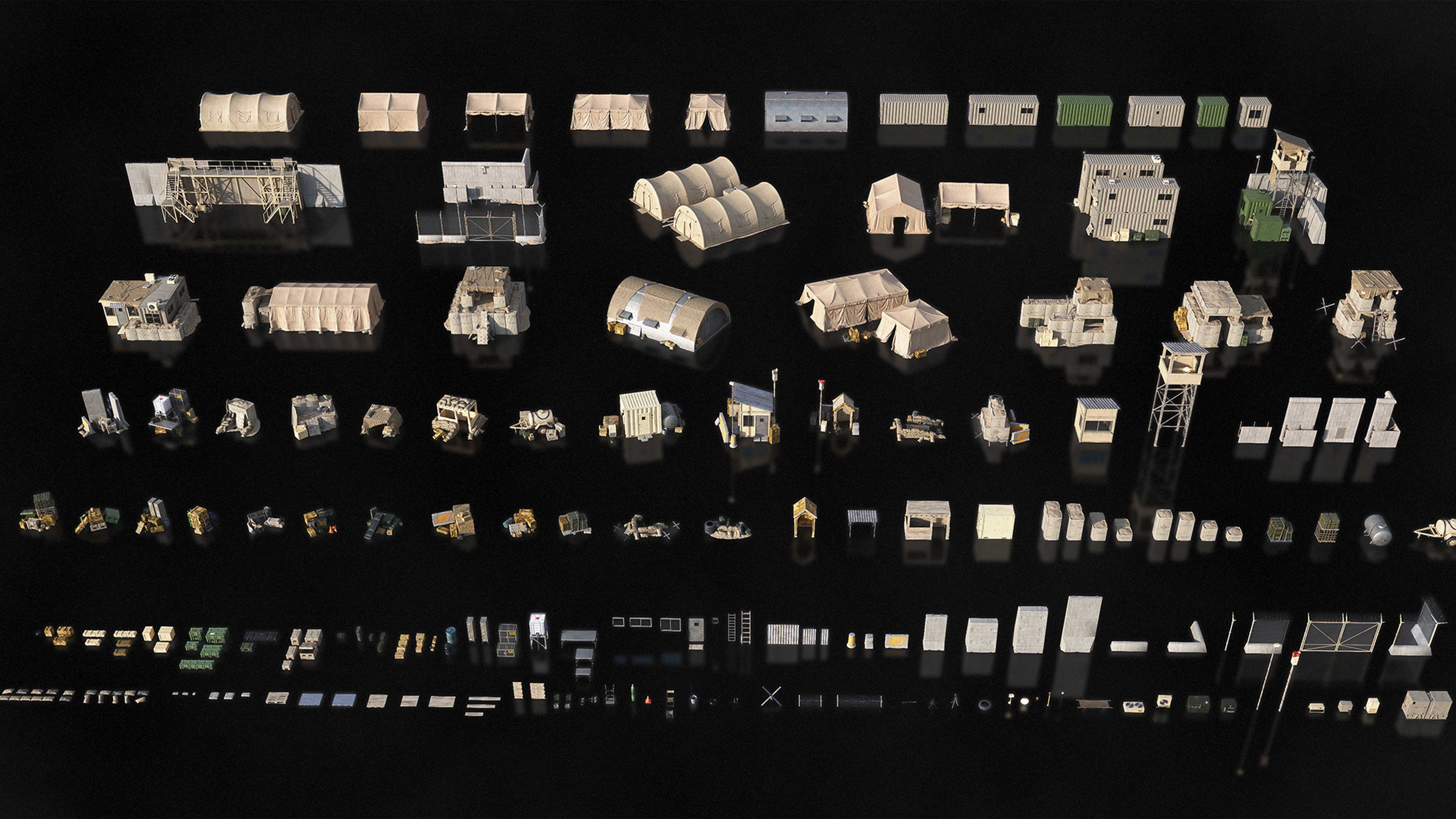 Military Outpost - Premium 3D Models and Materials | KitBash3D