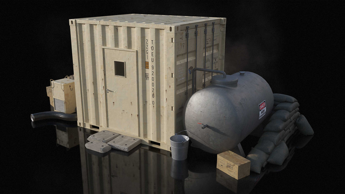 Military Outpost - Premium 3D Models and Materials | KitBash3D