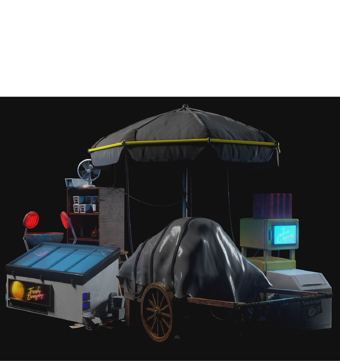 FREE 3D Asset Kit: Neo City – KitBash3D