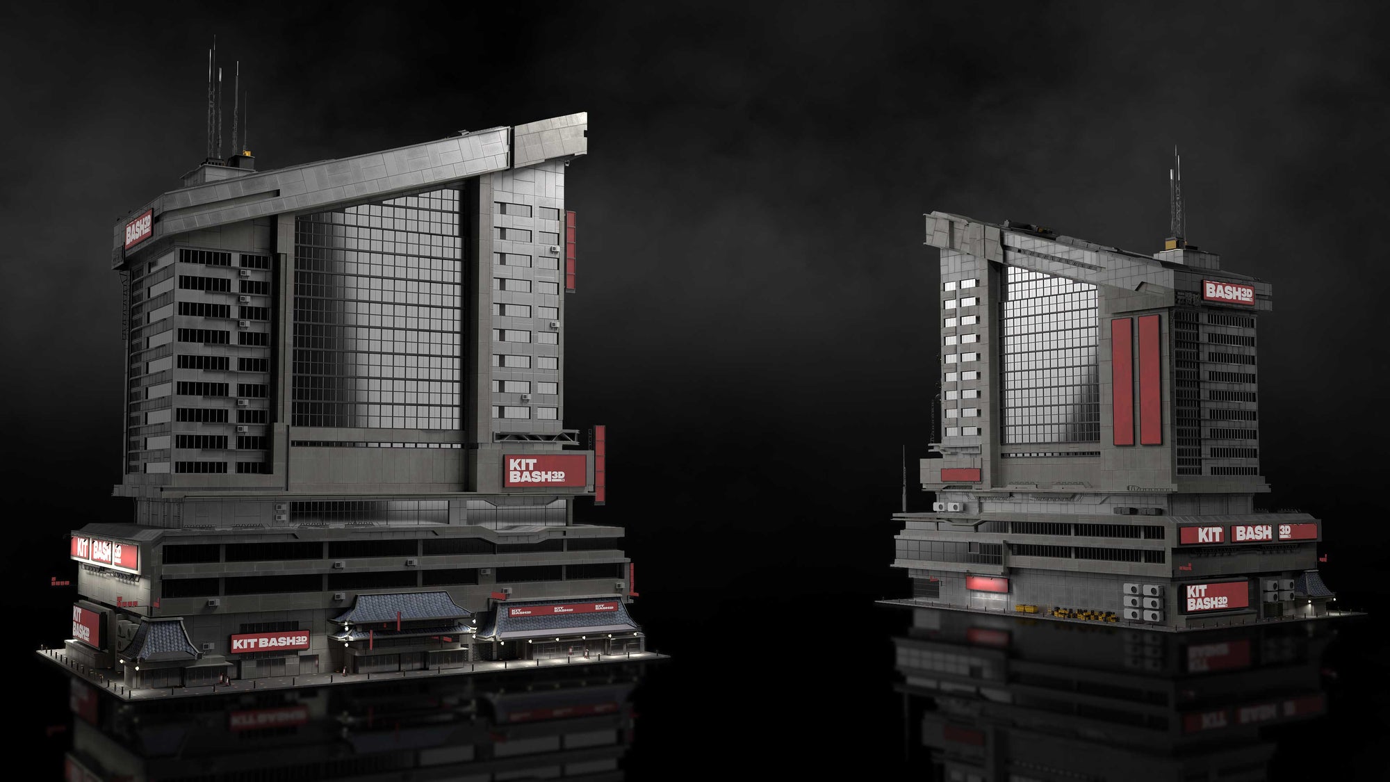 Neo Shanghai – Premium 3D Models and Materials | KitBash3D