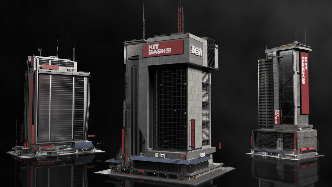 Neo Shanghai – Premium 3D Models and Materials | KitBash3D