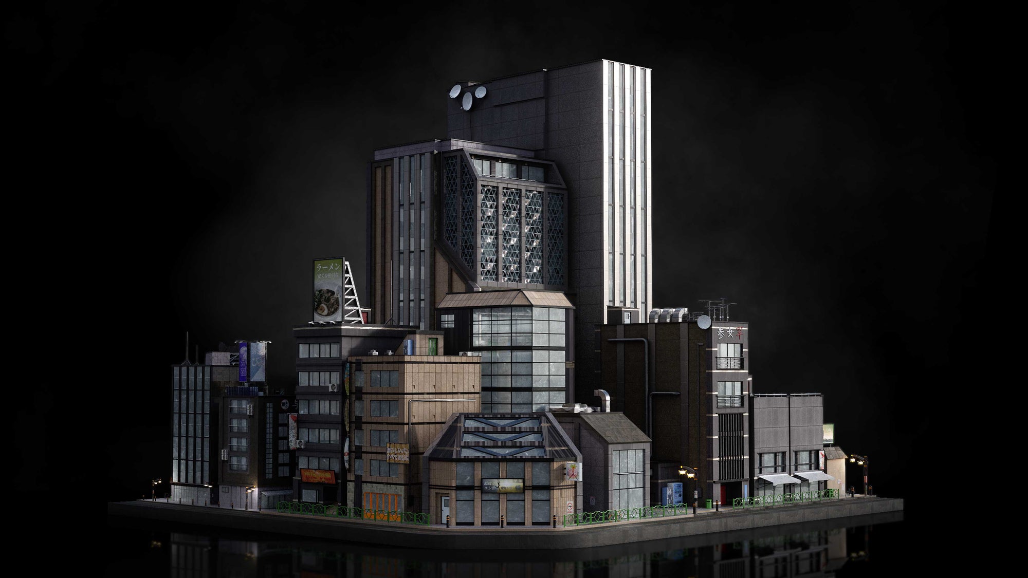 Neo Tokyo II – Premium 3D Models and Materials | KitBash3D
