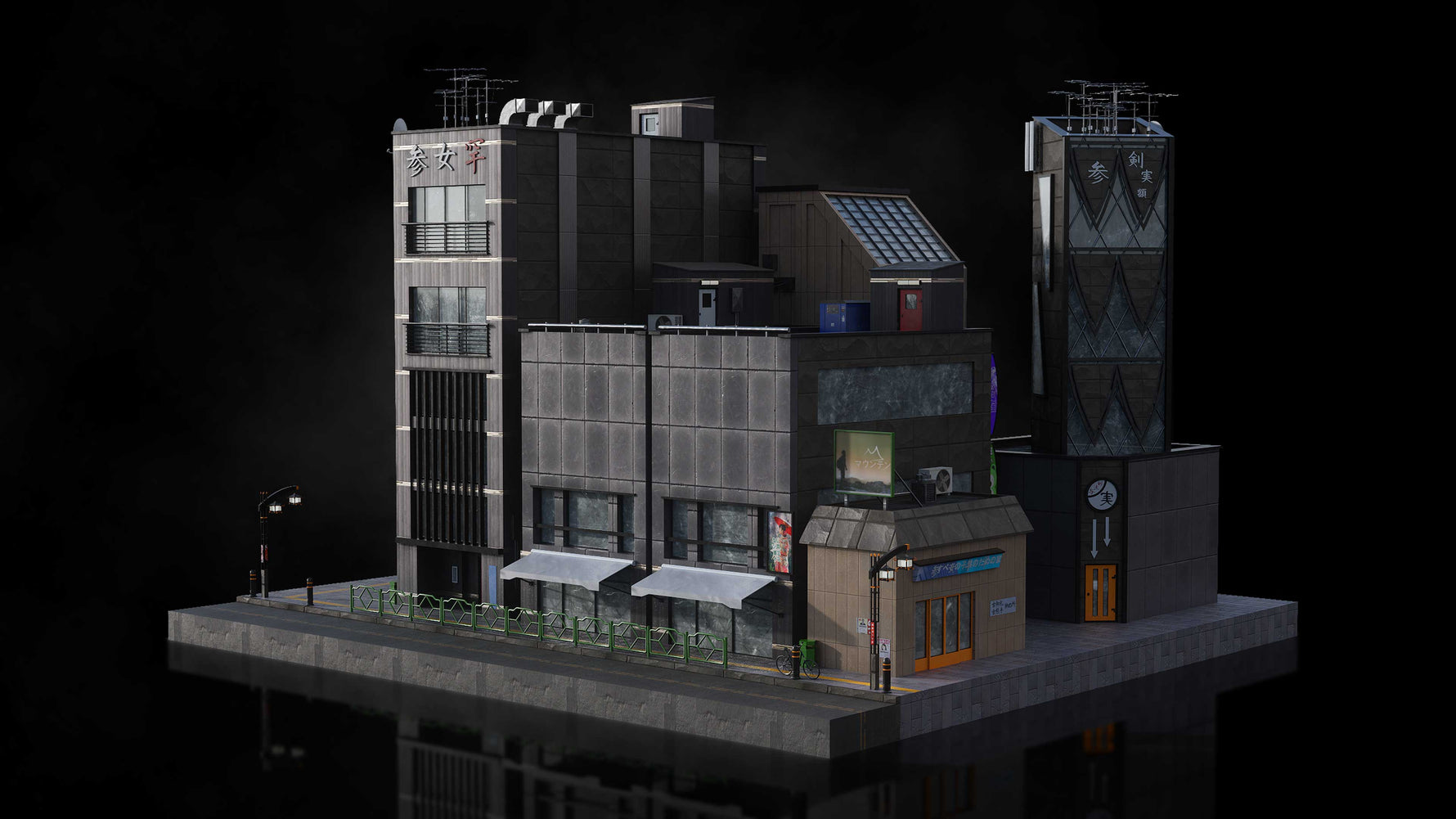 Neo Tokyo II – Premium 3D Models and Materials | KitBash3D