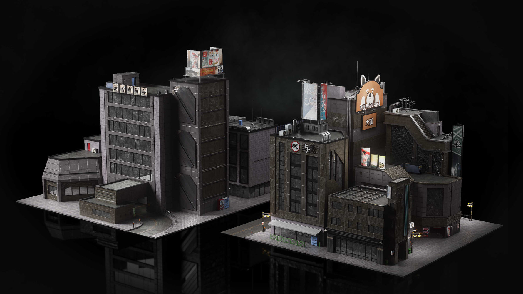 Neo Tokyo II – Premium 3D Models and Materials | KitBash3D