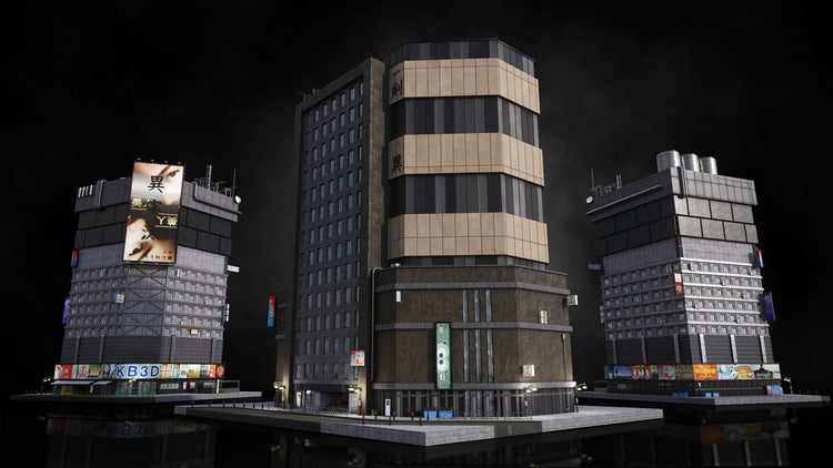 Neo Tokyo II – Premium 3D Models and Materials | KitBash3D