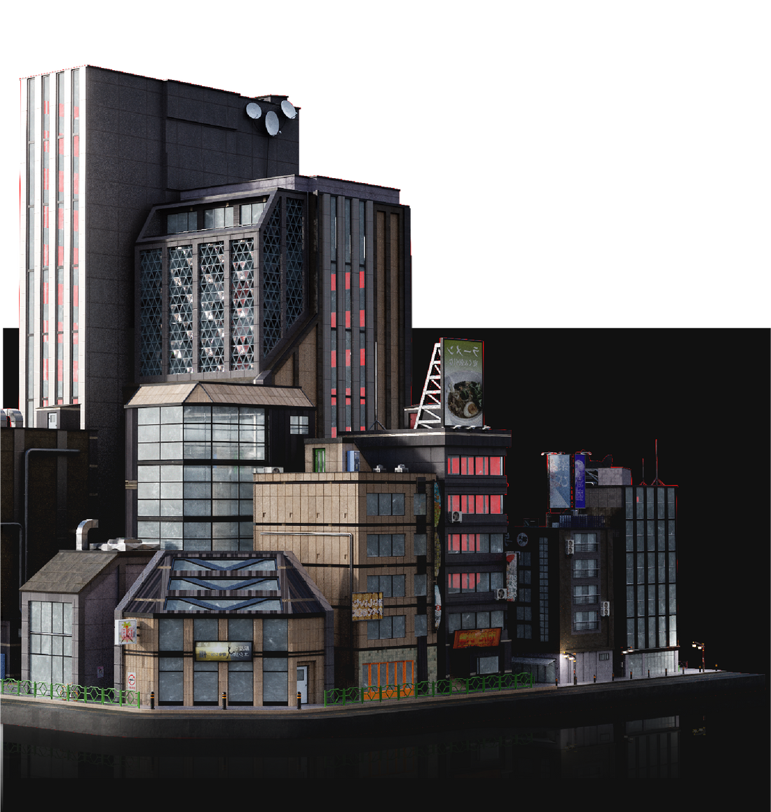 Neo Tokyo II – Premium 3D Models and Materials | KitBash3D