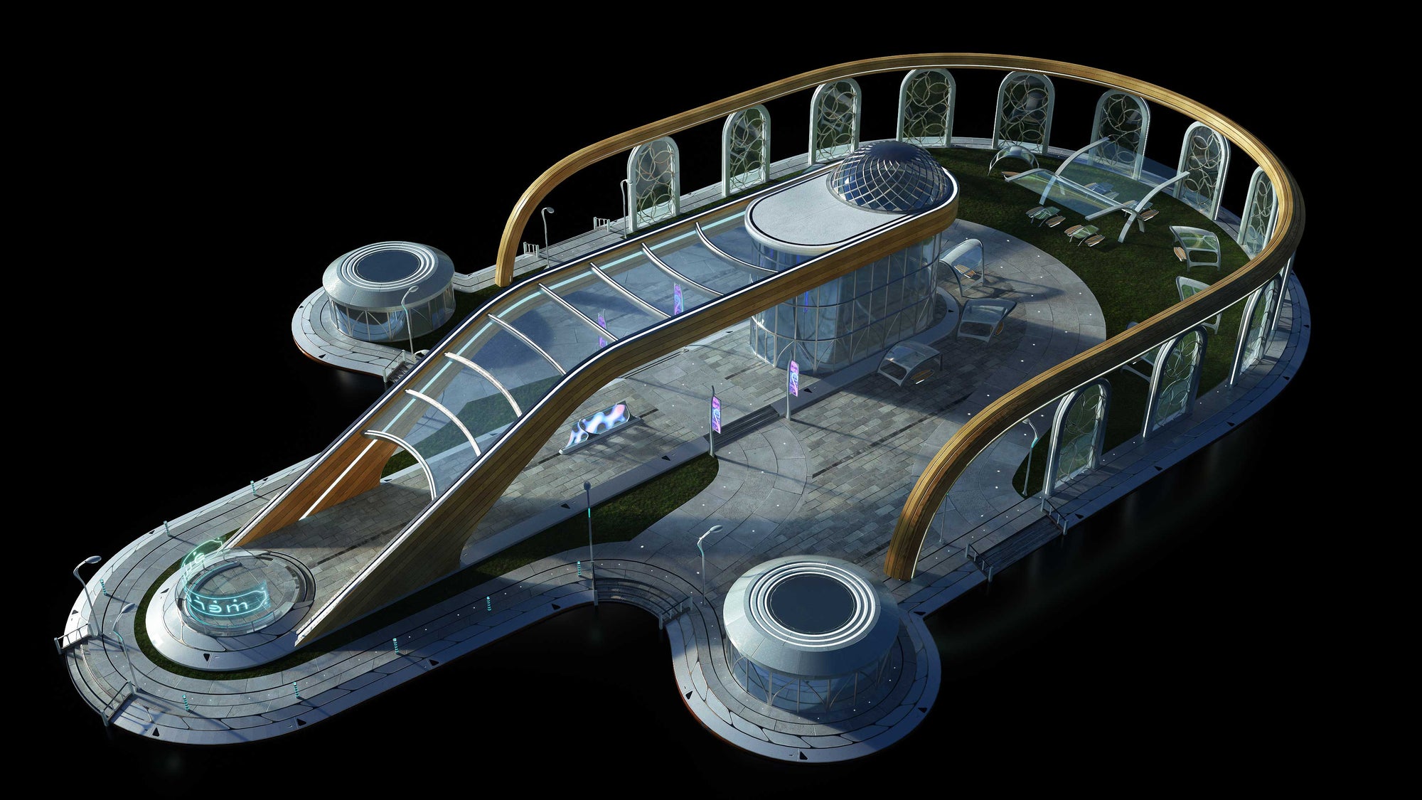 Oasis – Premium 3D Models and Materials | KitBash3D