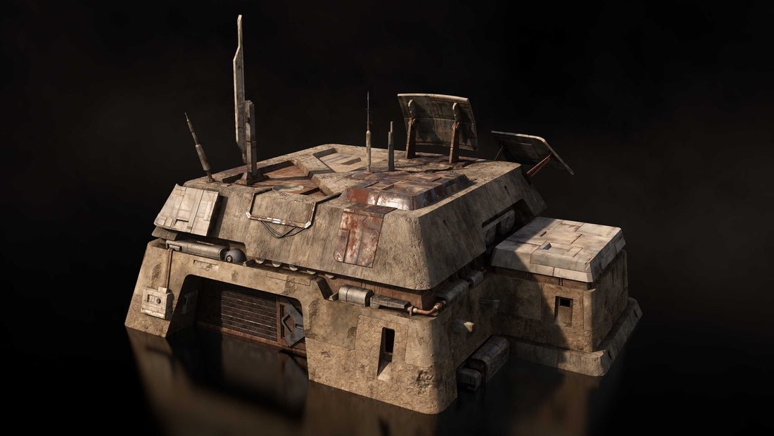 Outpost – Premium 3D Models and Materials | KitBash3D