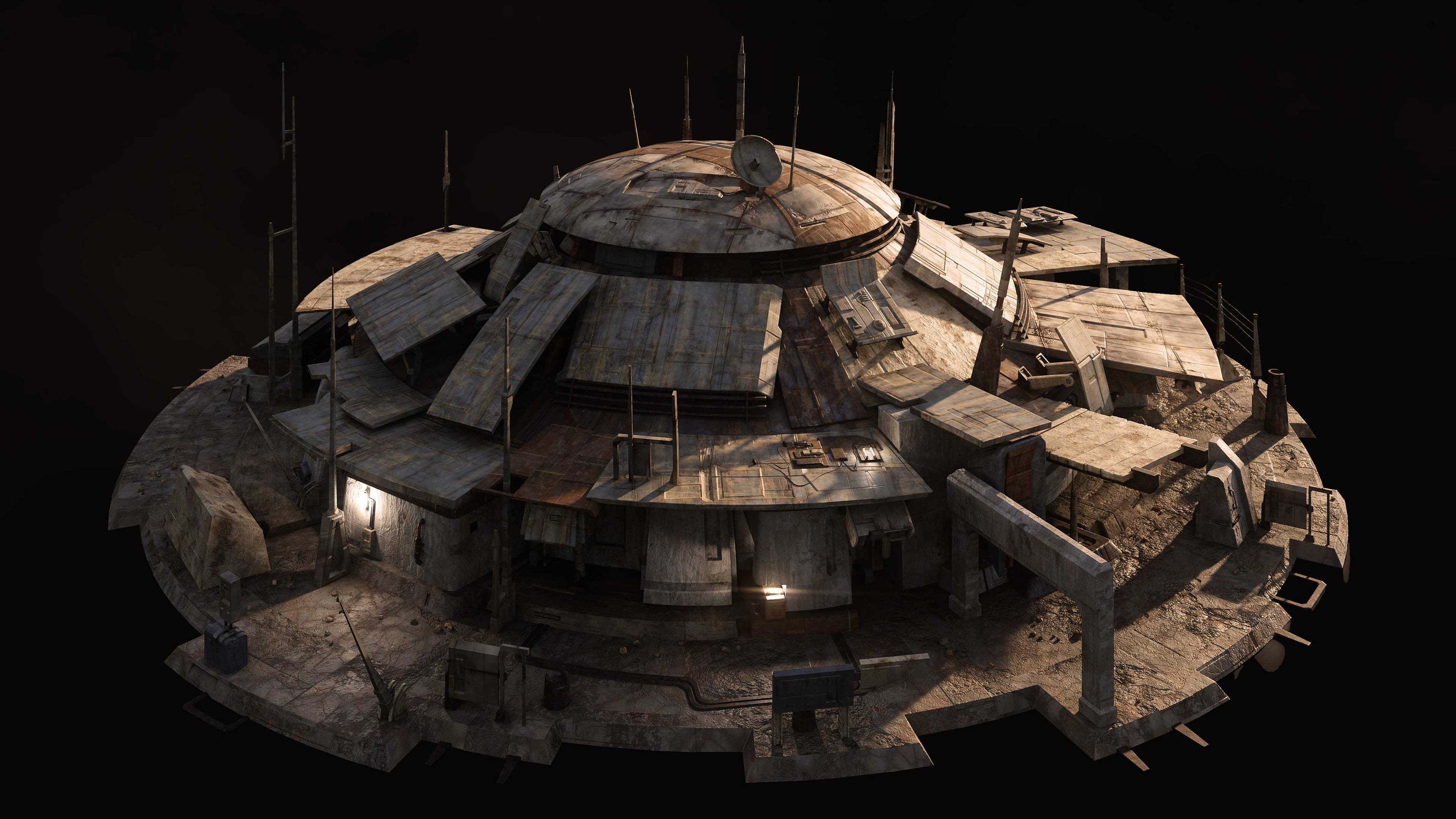 Outpost – Premium 3D Assets | KitBash3D