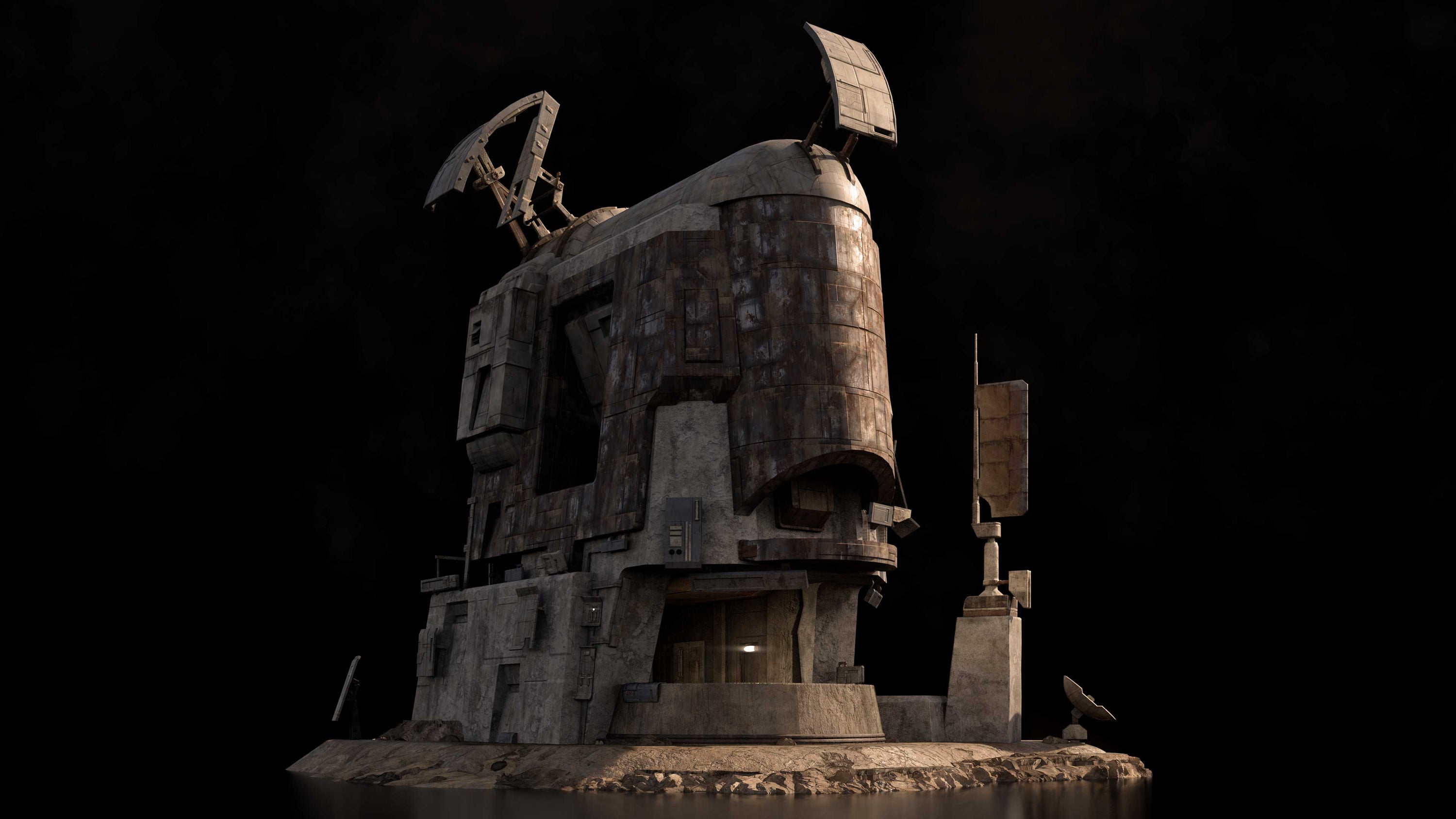 Outpost – Premium 3D Models and Materials | KitBash3D