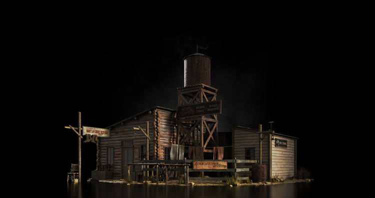 Outlaw – Premium 3D Assets | KitBash3D